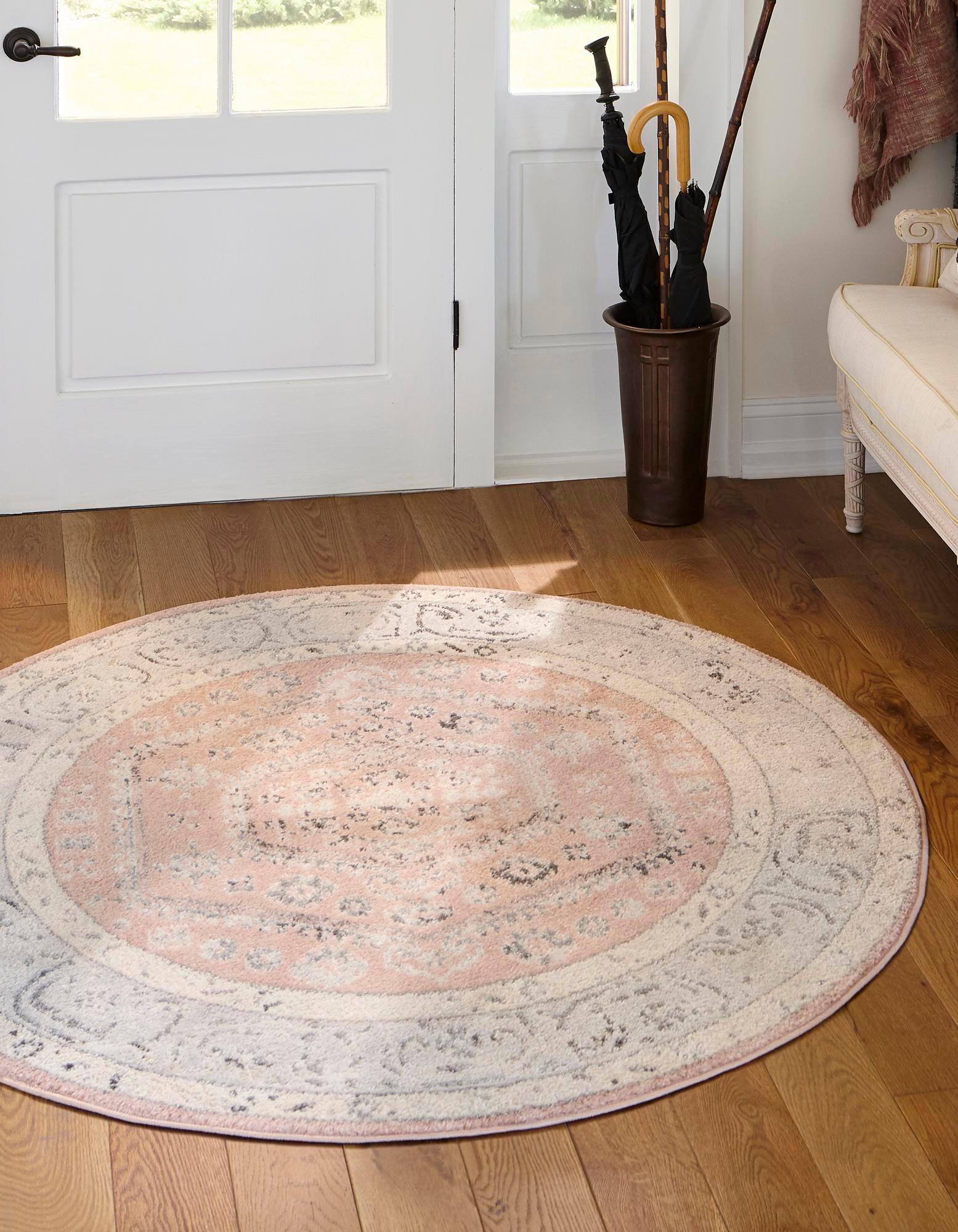 Rose 3' x 3' Aurelia Round Rug | Rugs.com