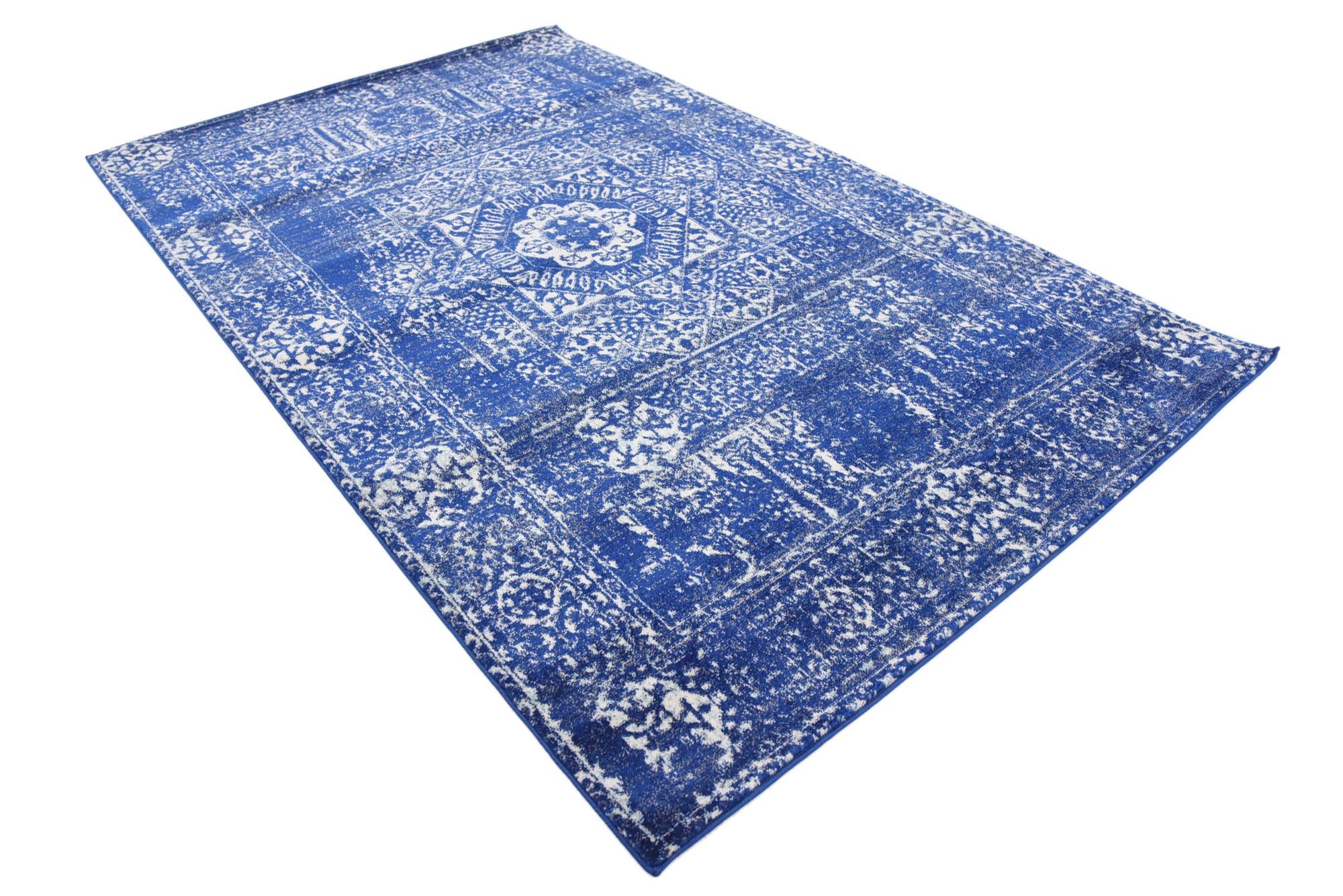 Royal Blue 5' x 8' Legacy Rug | Rugs.com