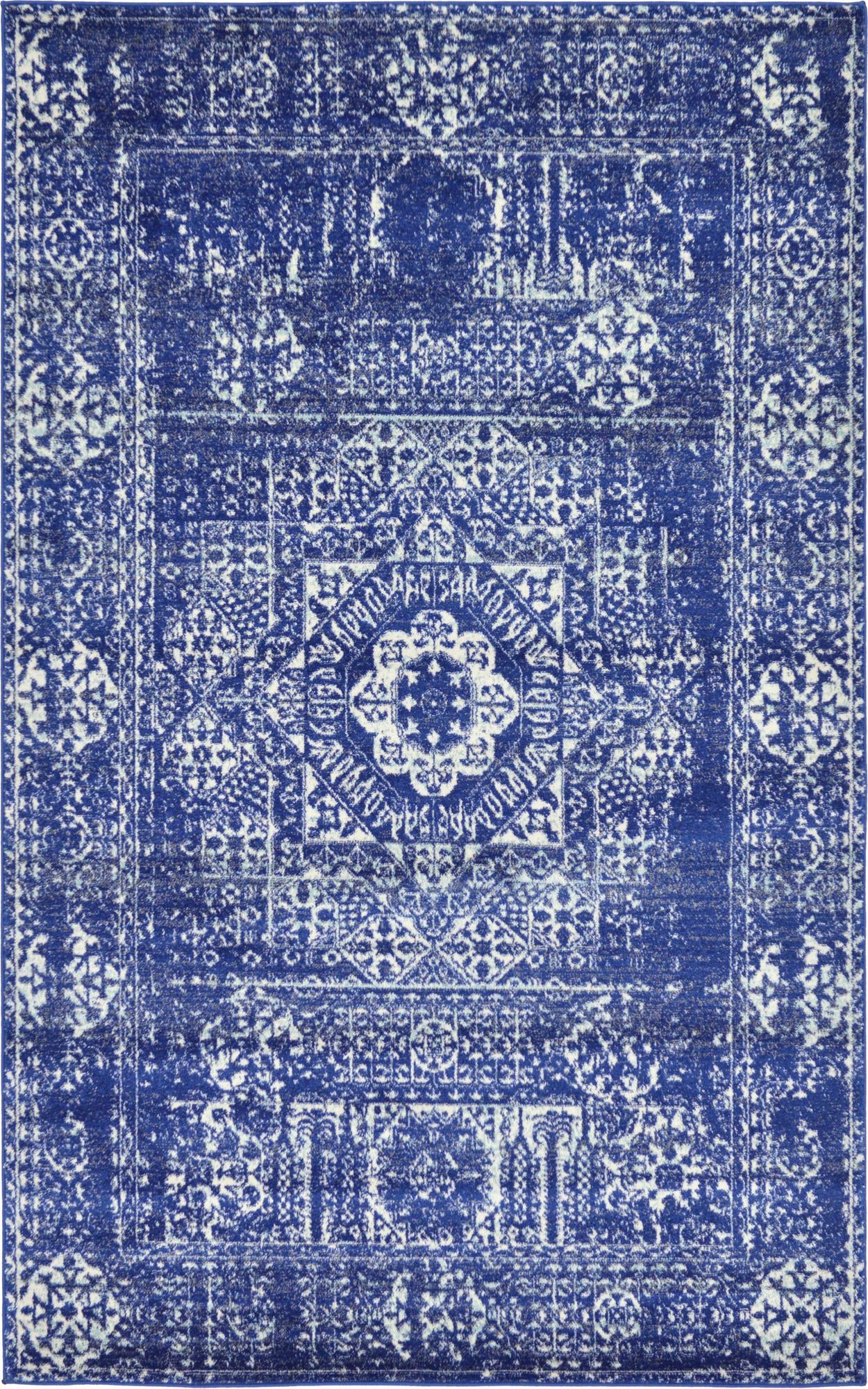 Royal Blue 5' x 8' Legacy Rug | Rugs.com