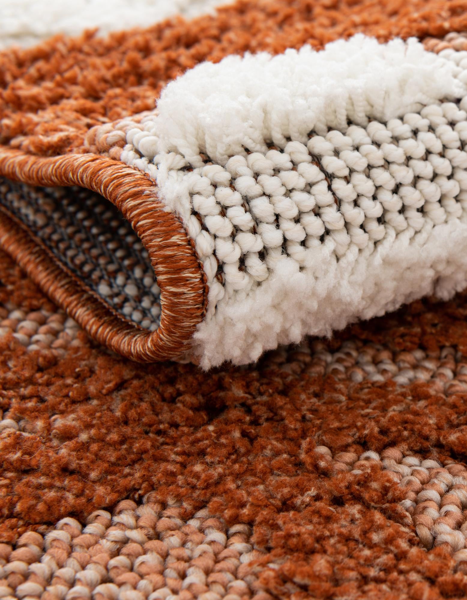 Rust Red 7' 10 x 10' Boho Rug | Rugs.com