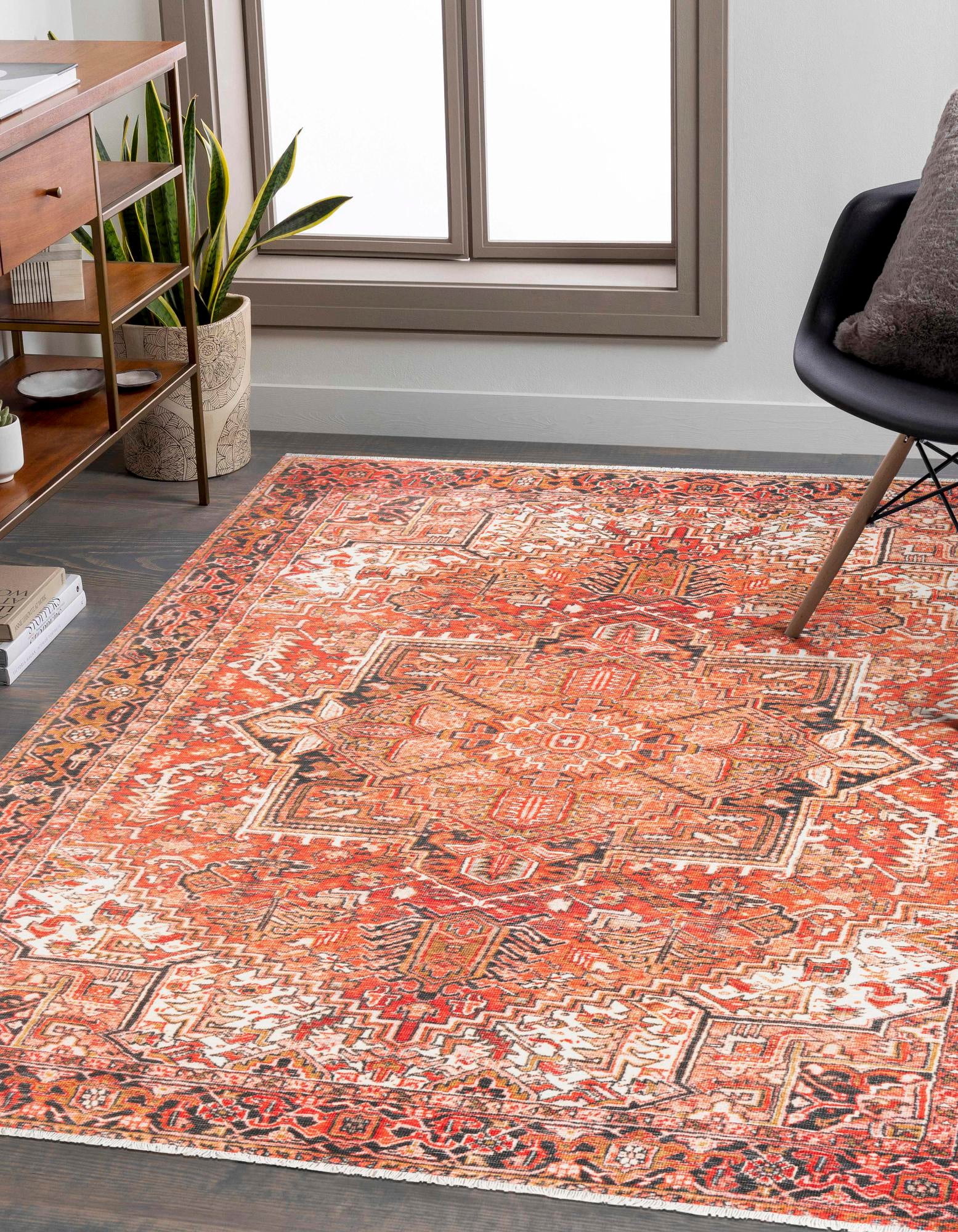 Rust Red 5' 1 x 7' 10 Boutique Rug | Rugs.com