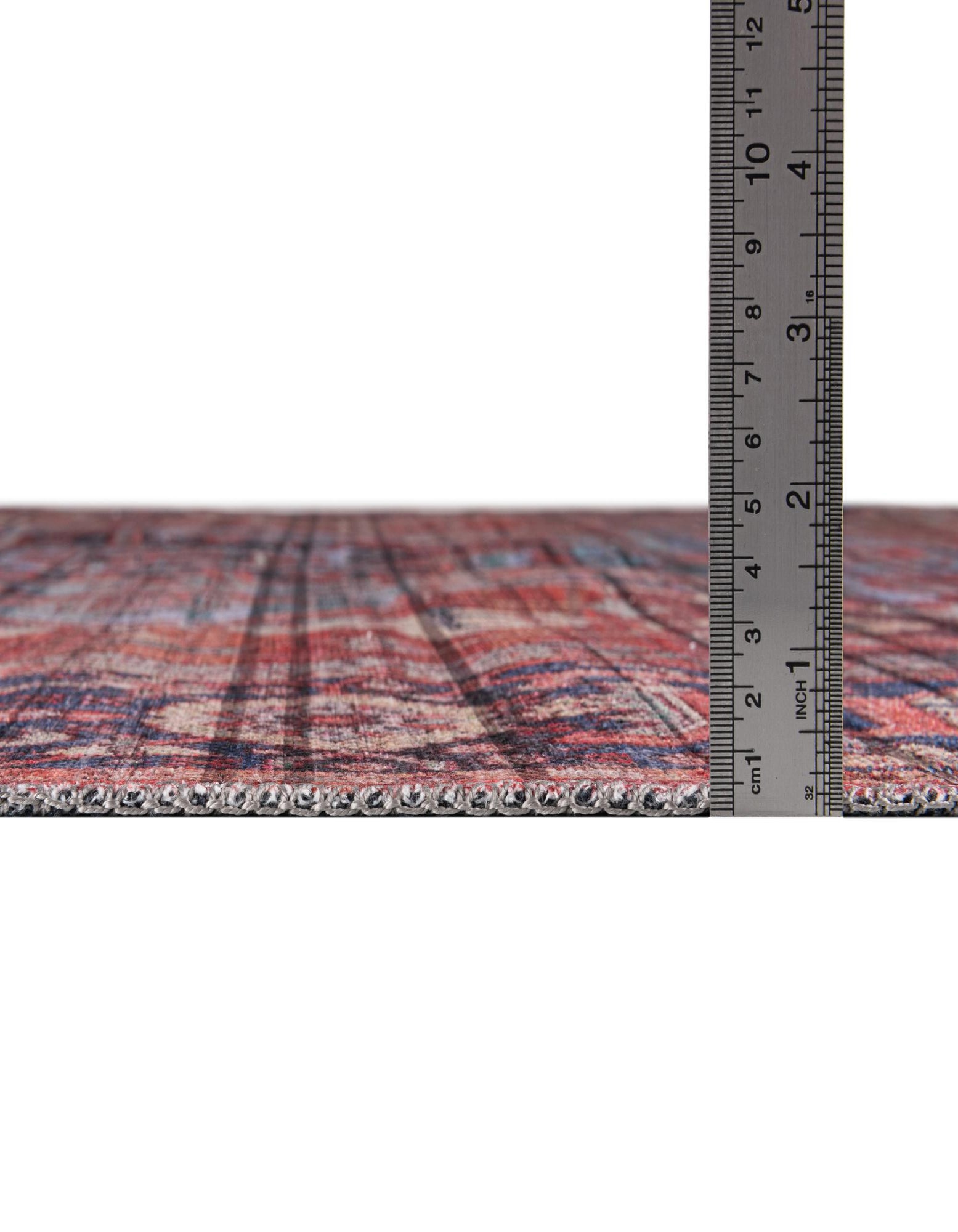 Rust Red 5' 3 x 8' Washable Maahru Rug | Rugs.com