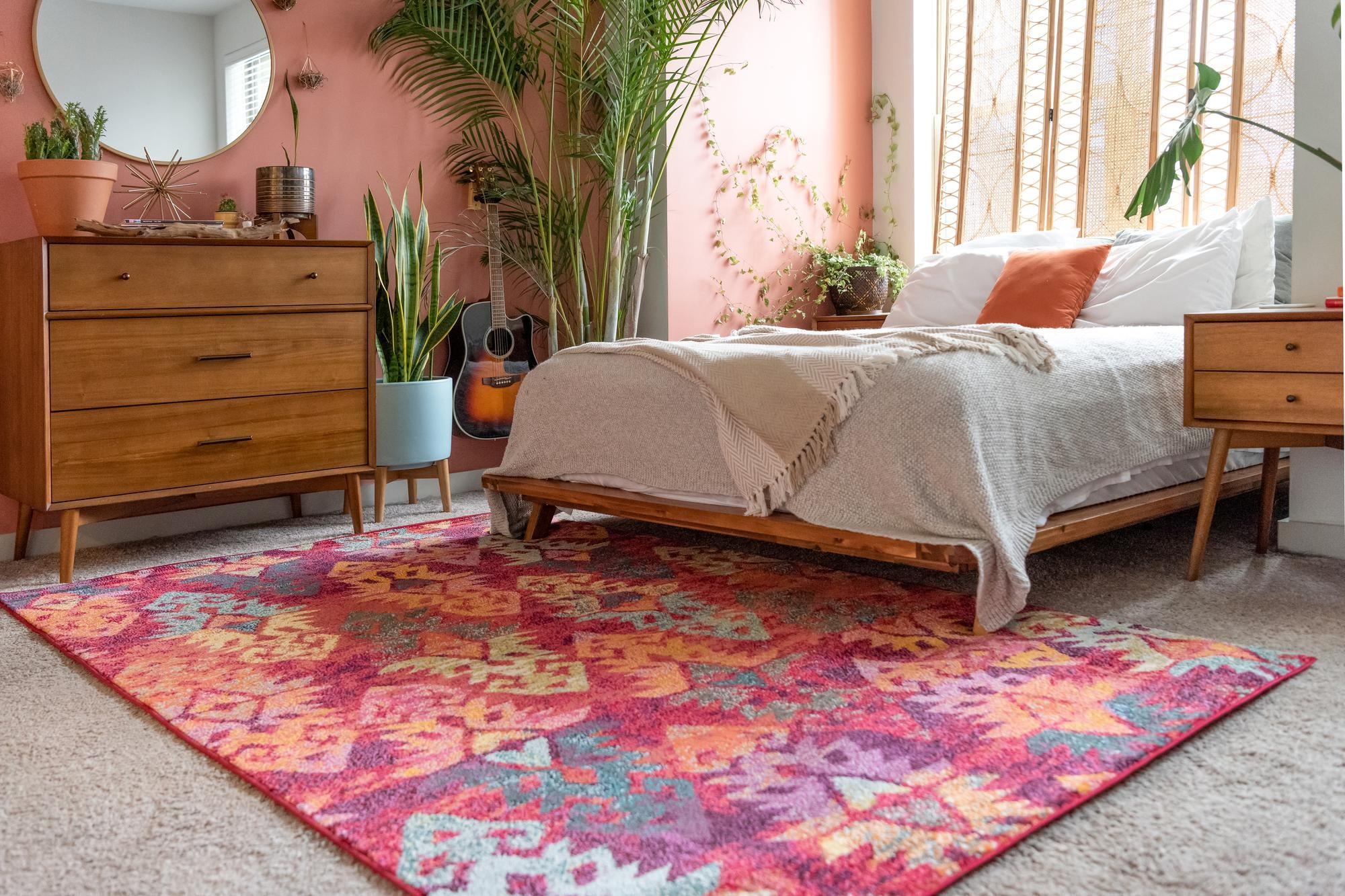 Rust Red 5' x 8' Mesa Rug | Rugs.com