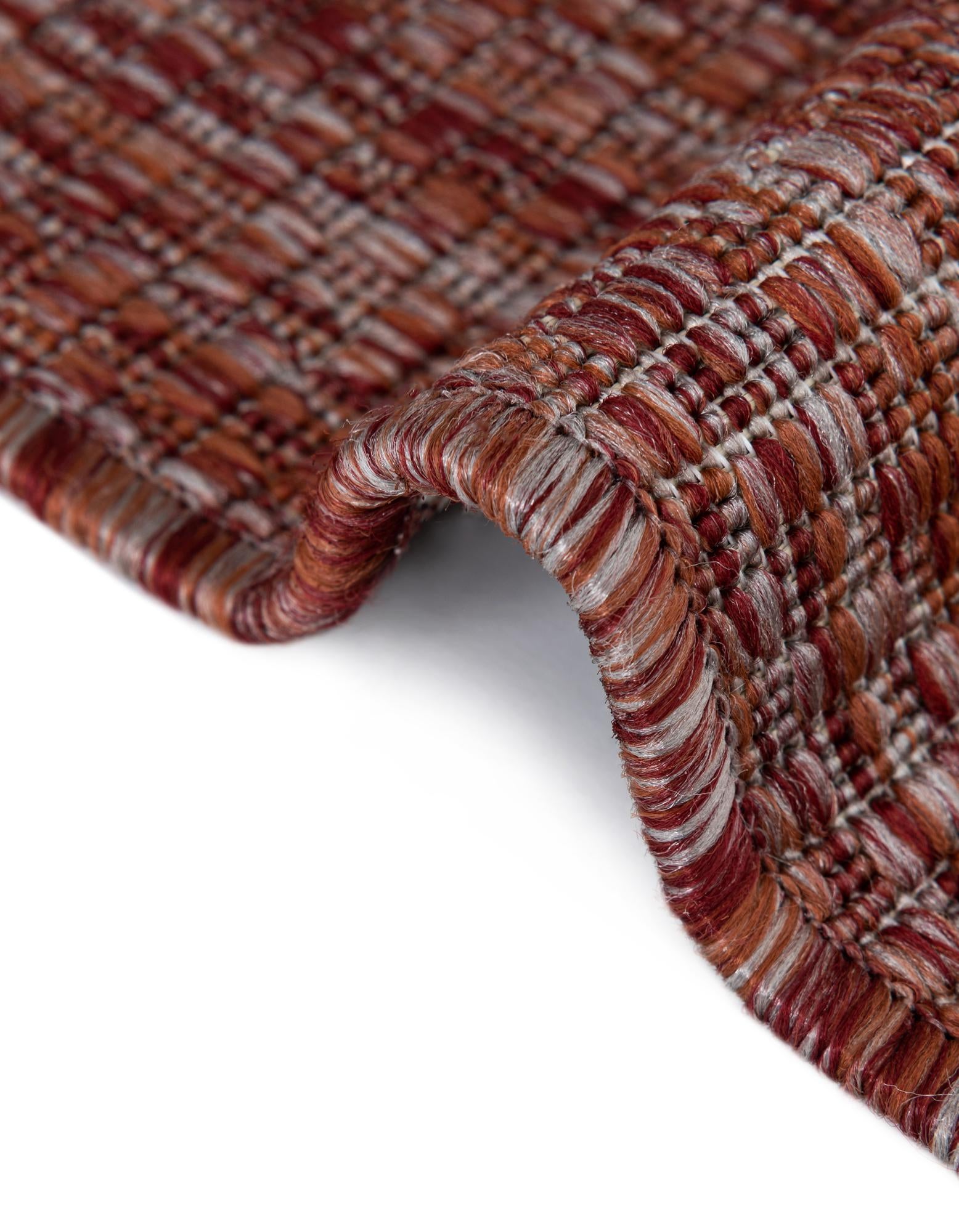 Rust Red 8' x 11' 4 Solid Indoor / Outdoor Rug | Rugs.com