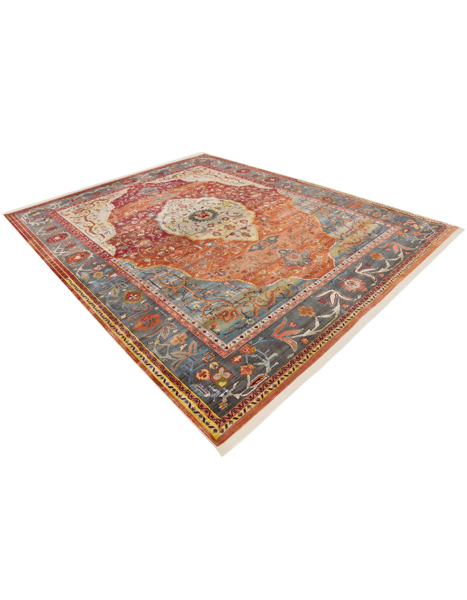 Rust Red 8' 4 x 10' Santiago Rug | Rugs.com
