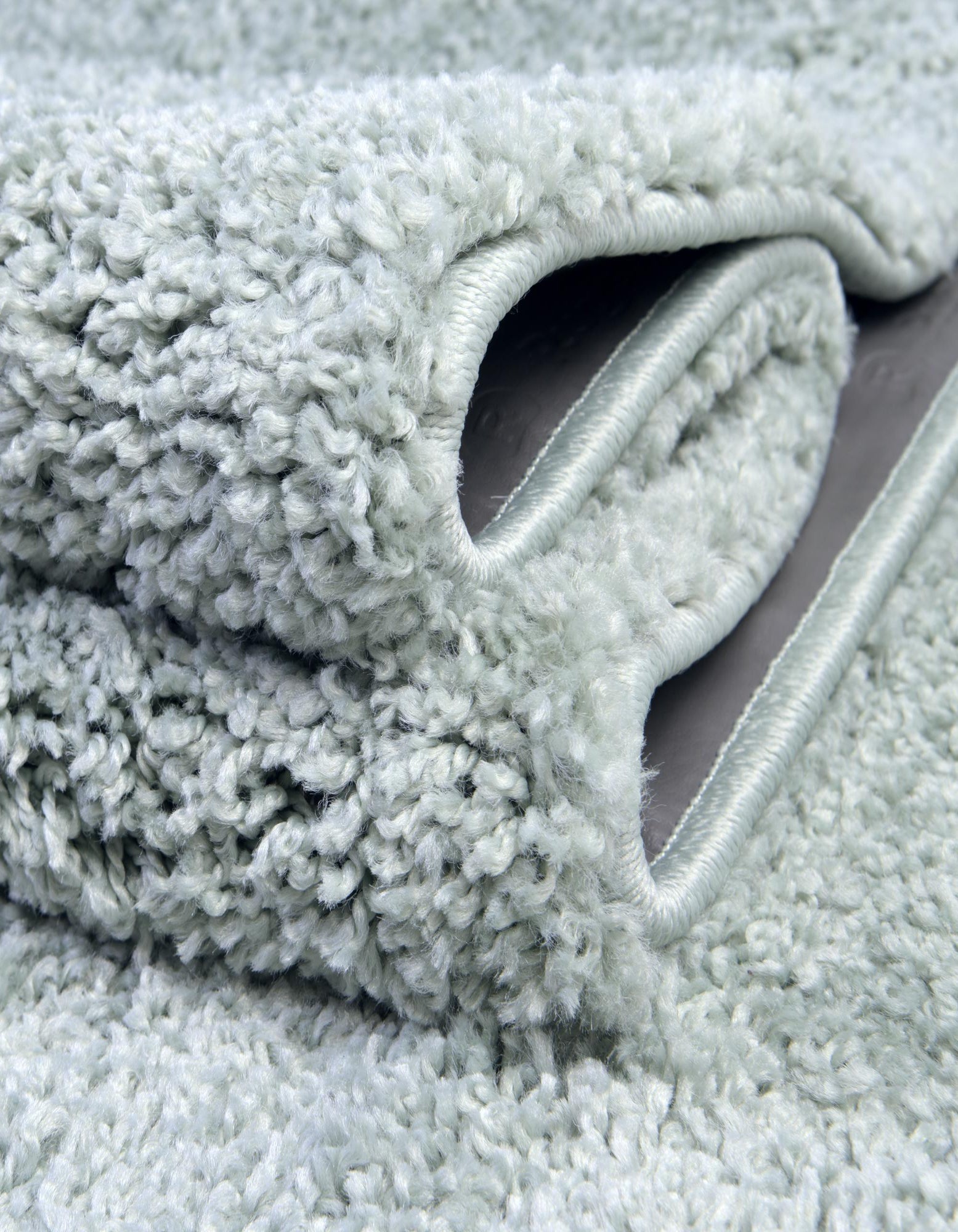 Sage Green 2' 7 x 13' Soft Solid Shag Runner Rug | Rugs.com