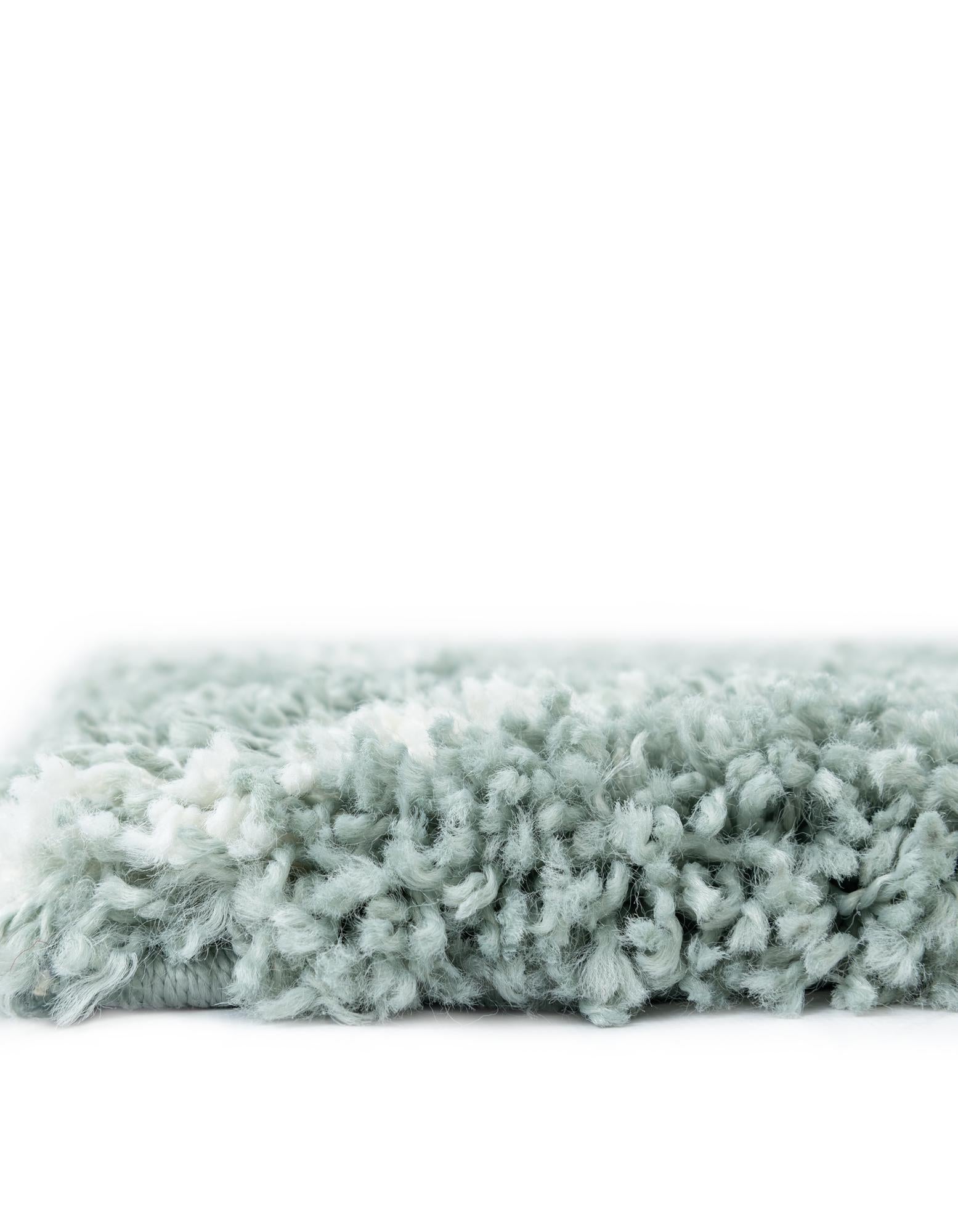 Sage Green 2' 7 x 10' Soft Touch Shag Runner Rug | Rugs.com