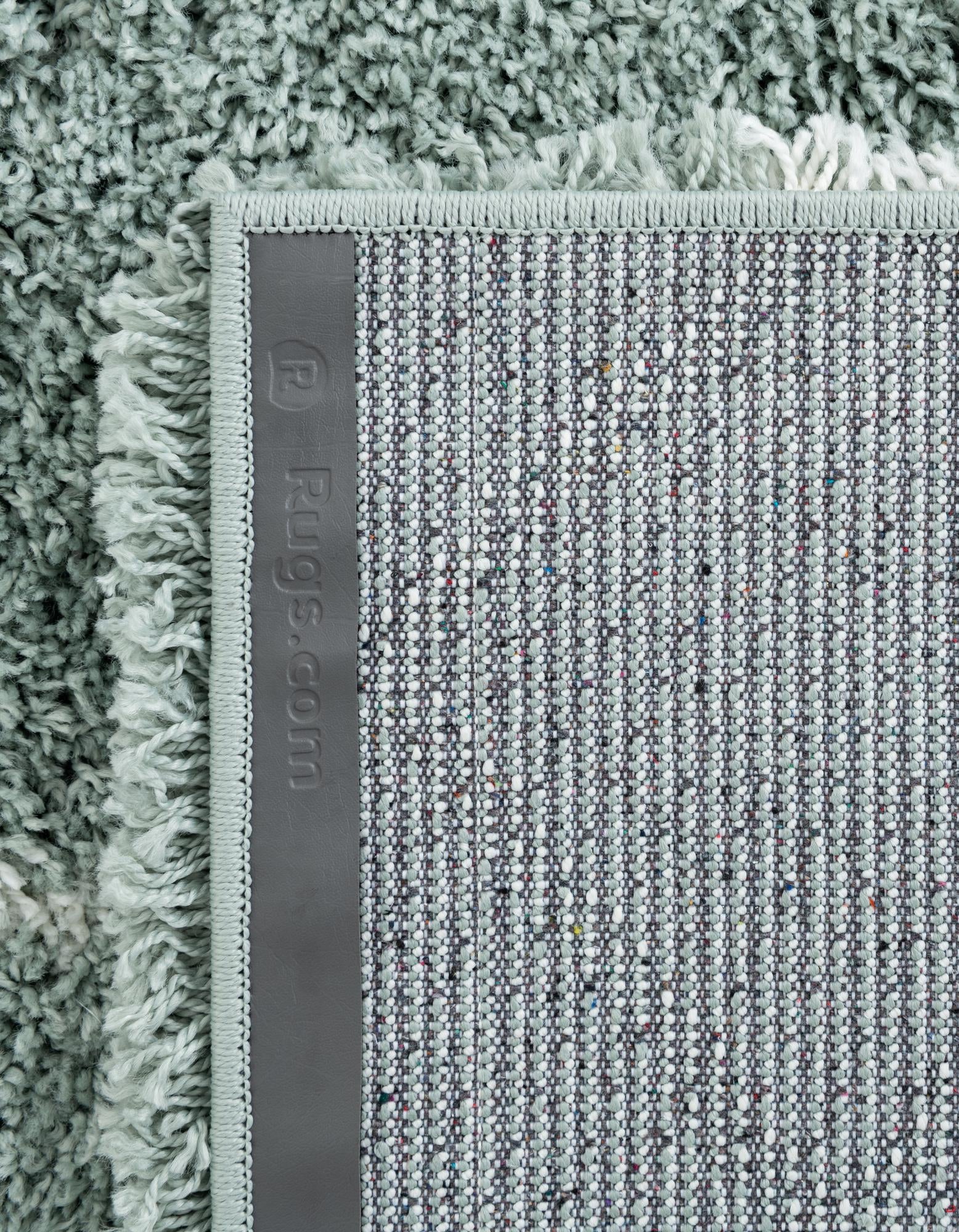 Sage Green 2' 7 x 10' Soft Touch Shag Runner Rug | Rugs.com