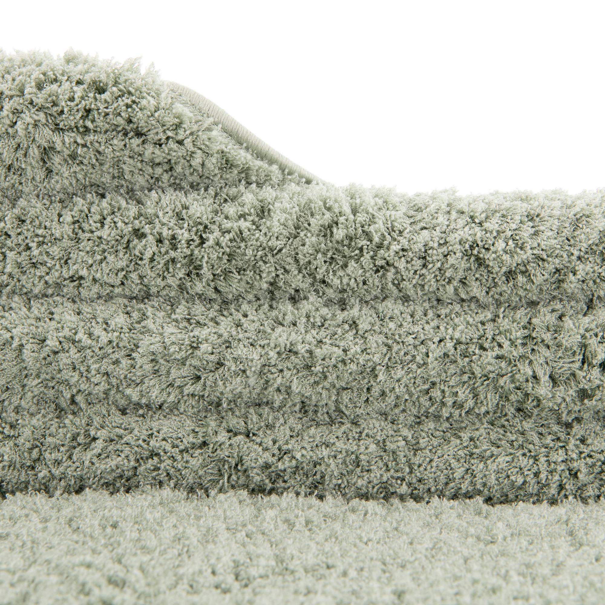 Sage Green 2' x 6' 9 Solid Shag Runner Rug | Rugs.com