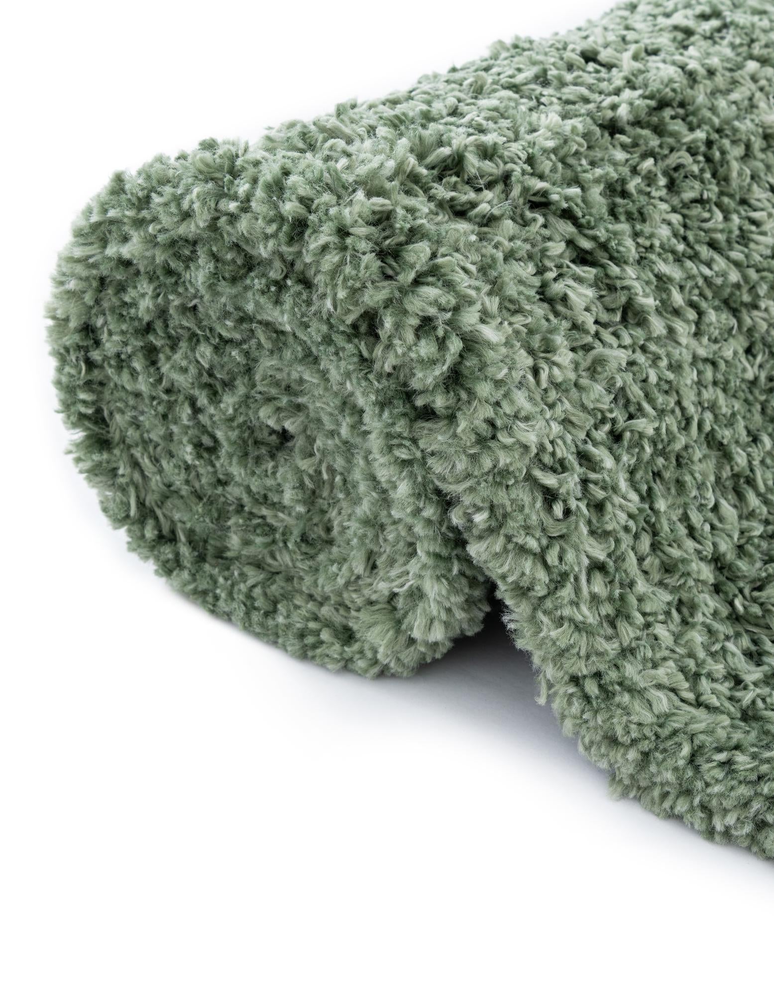 Sage 5' 3 x 8' Zermatt Shag Rug | Rugs.com