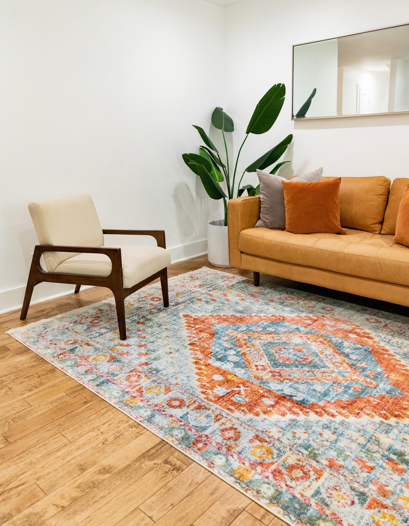 Salmon 9' x 12' Paragon Rug | Rugs.com