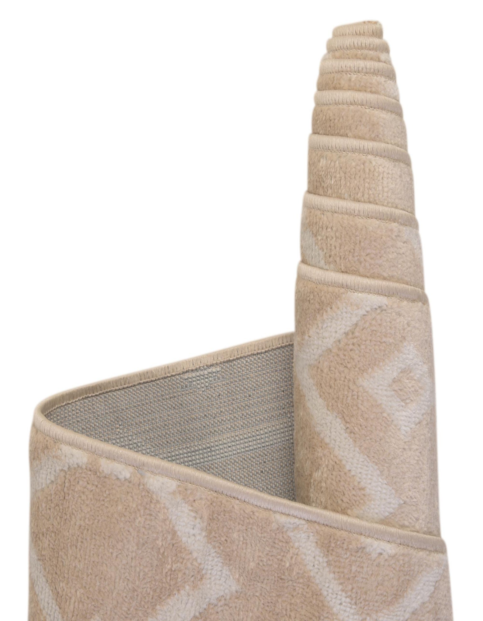 Sand 8' x 10' Bohemian Trellis Oval Rug | Rugs.com