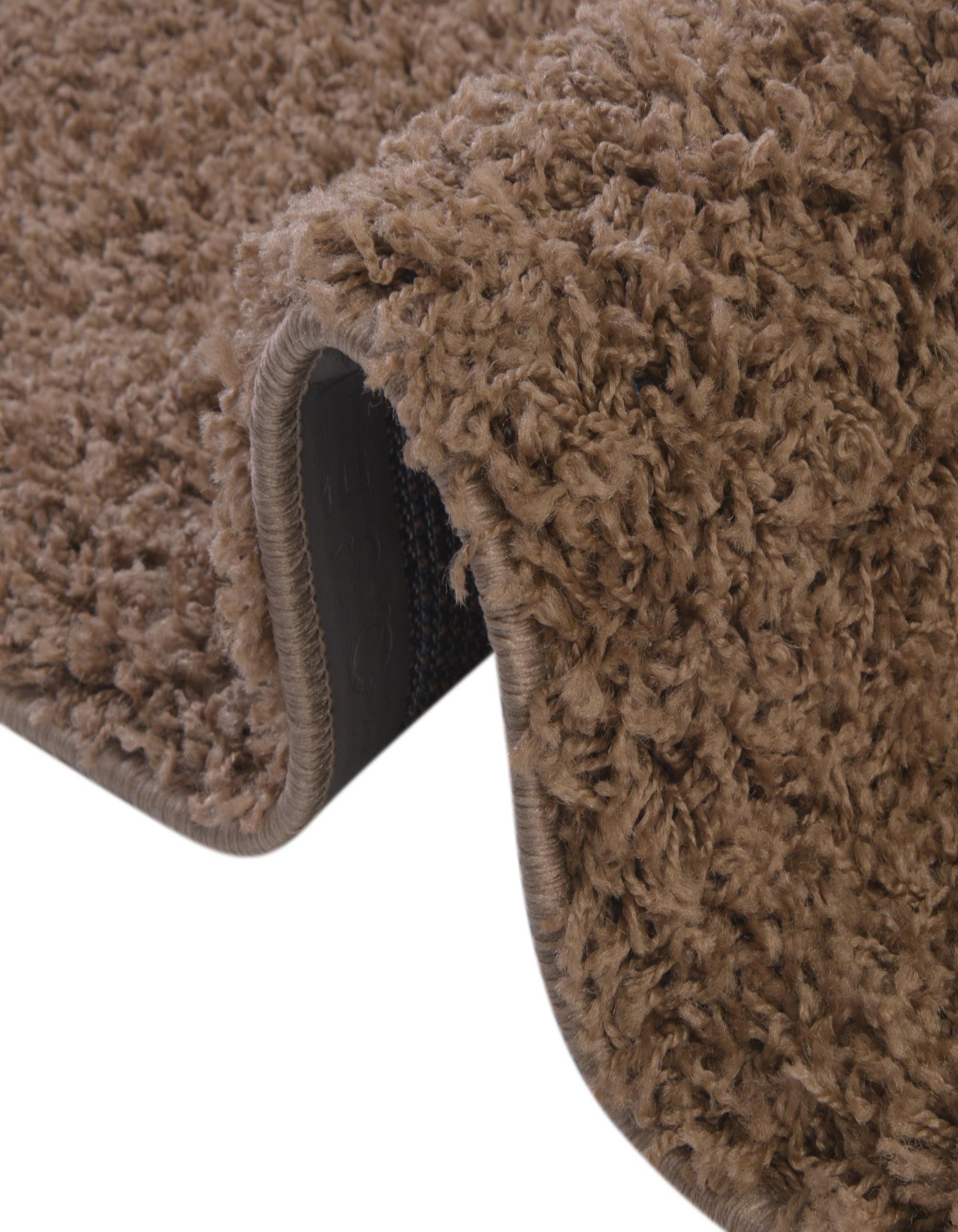 Sandy Brown 7' x 10' Solid Shag Rug | Rugs.com