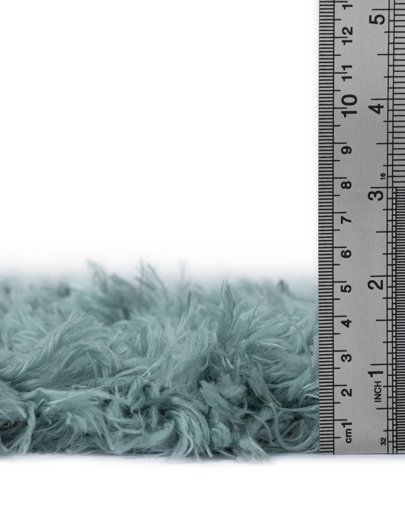 Slate Blue 5' x 8' Infinity Shag Rug | Rugs.com