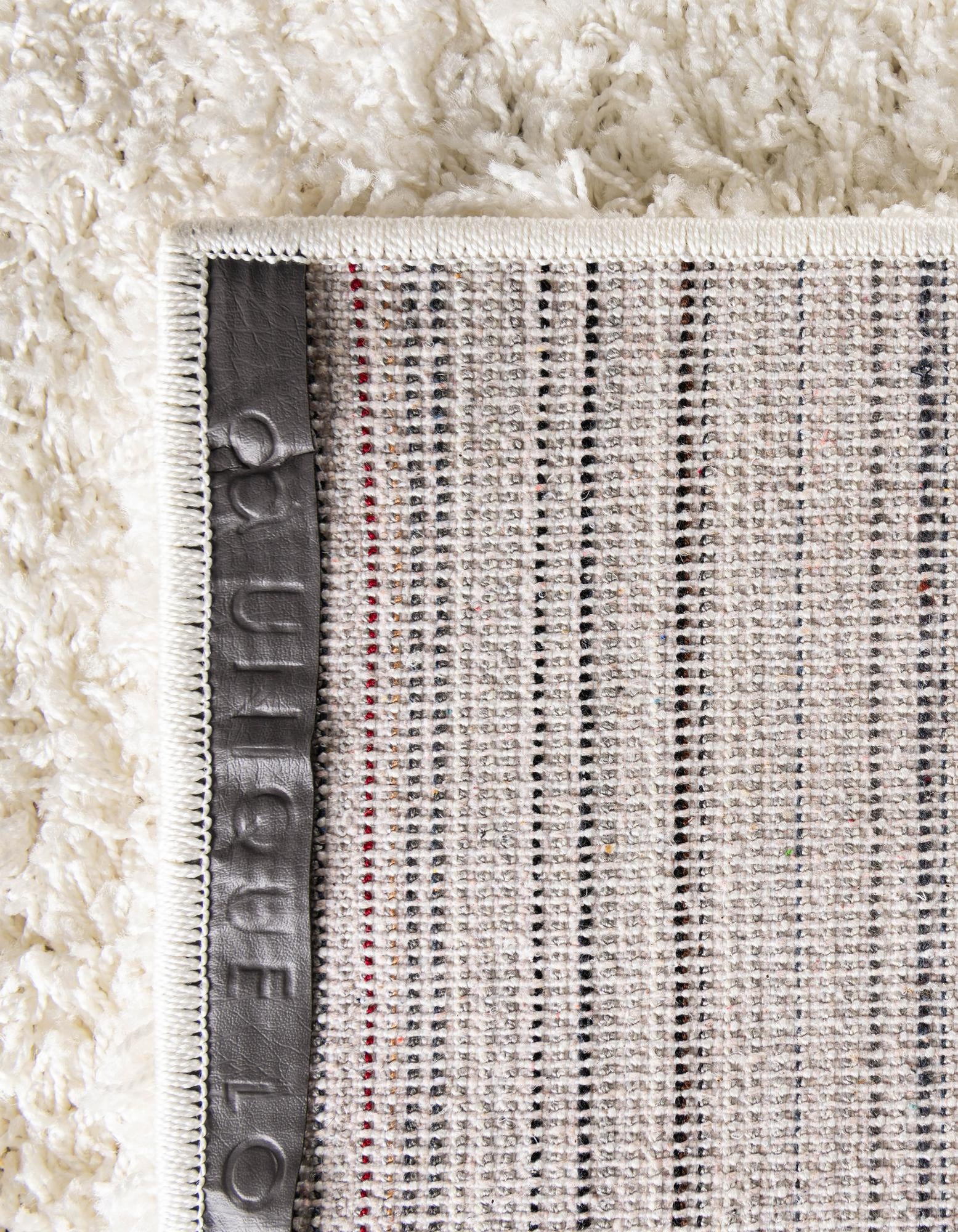 Snow White 9' x 12' Solid Shag Rug | Rugs.com