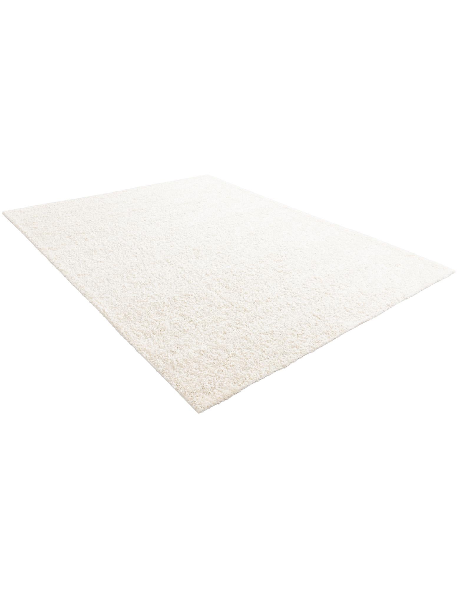 Snow White 7' 10 x 10' Solid Shag Rug | Rugs.com