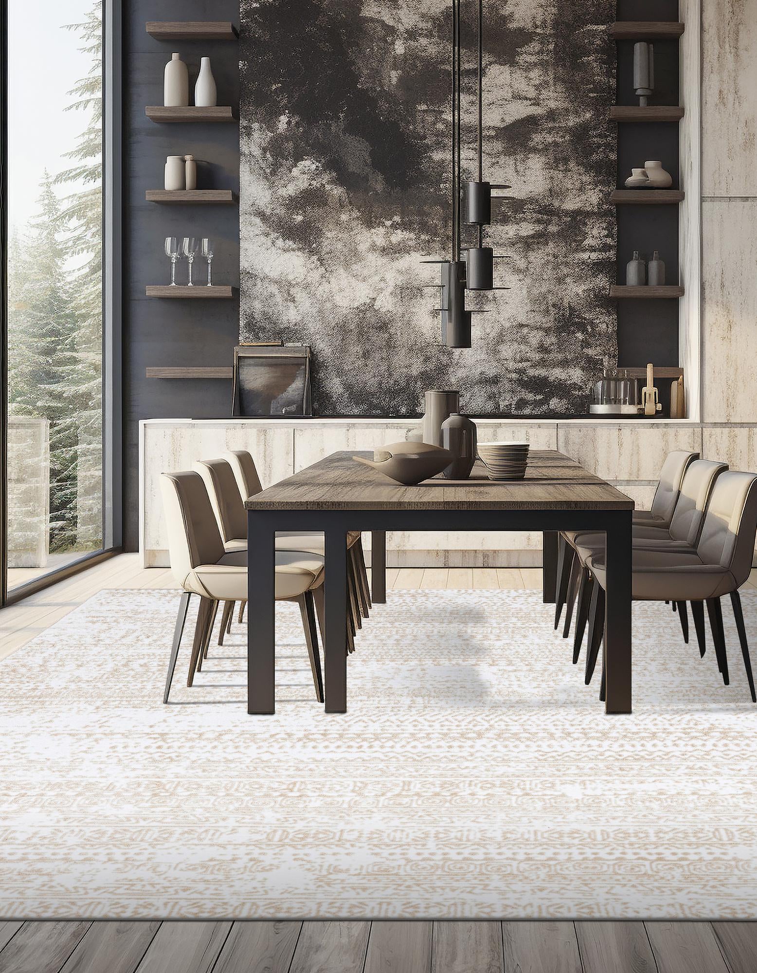 Snow White 10' 8 x 10' 8 Hermitage Square Rug | Rugs.com