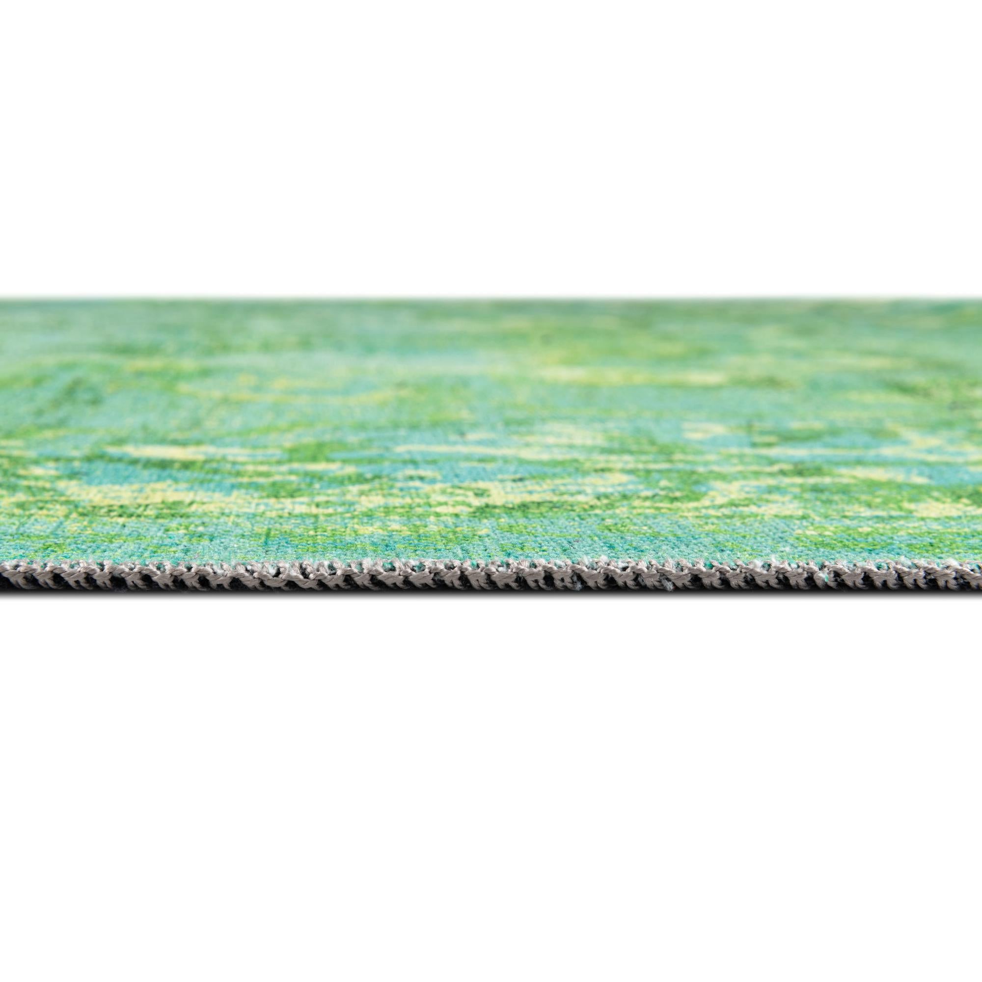 Spring Green 7' 3 x 10' Washable Francesca Rug | Rugs.com