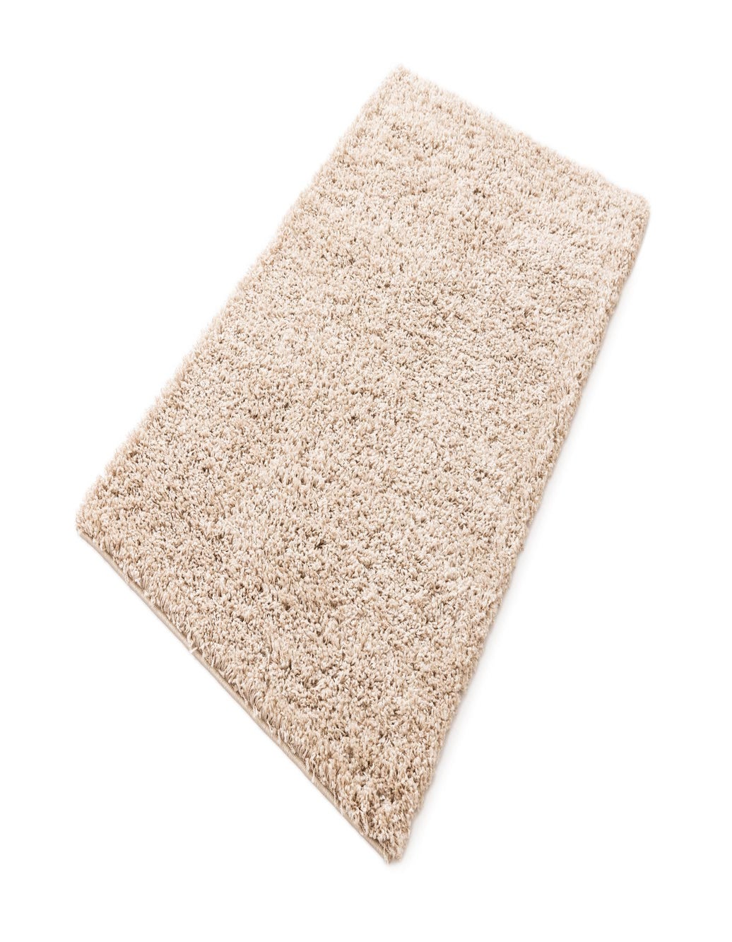 Taupe 3' x 5' 3 Solid Shag Rug | Rugs.com