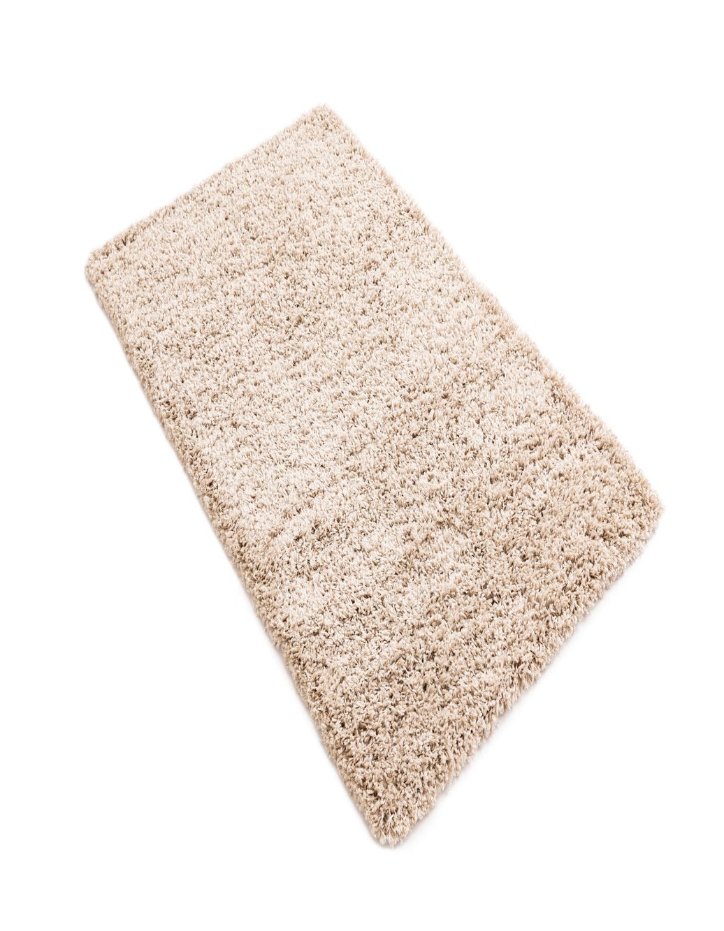 Taupe 3' x 5' 3 Solid Shag Rug | Rugs.com