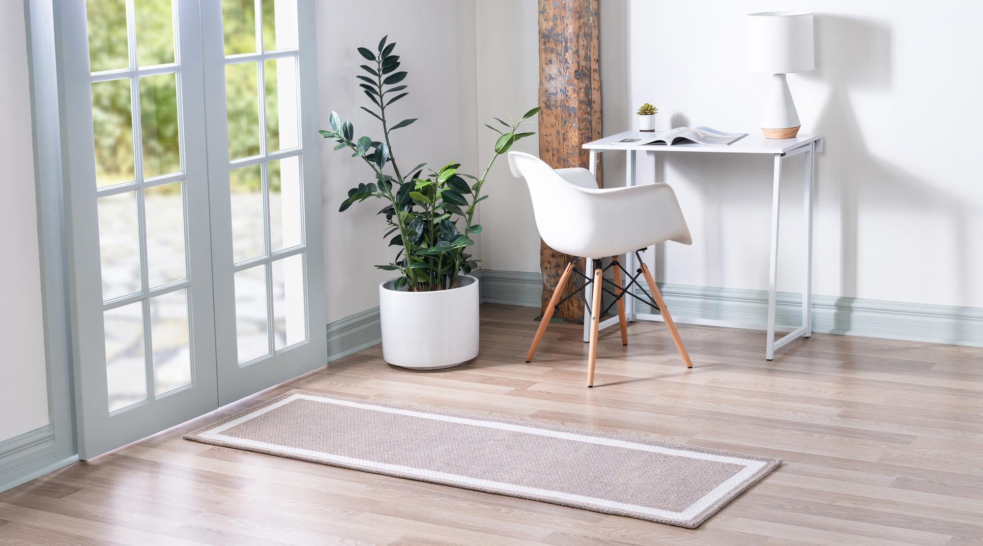 Taupe 2' x 7' 10 Georgia Runner Rug | Rugs.com