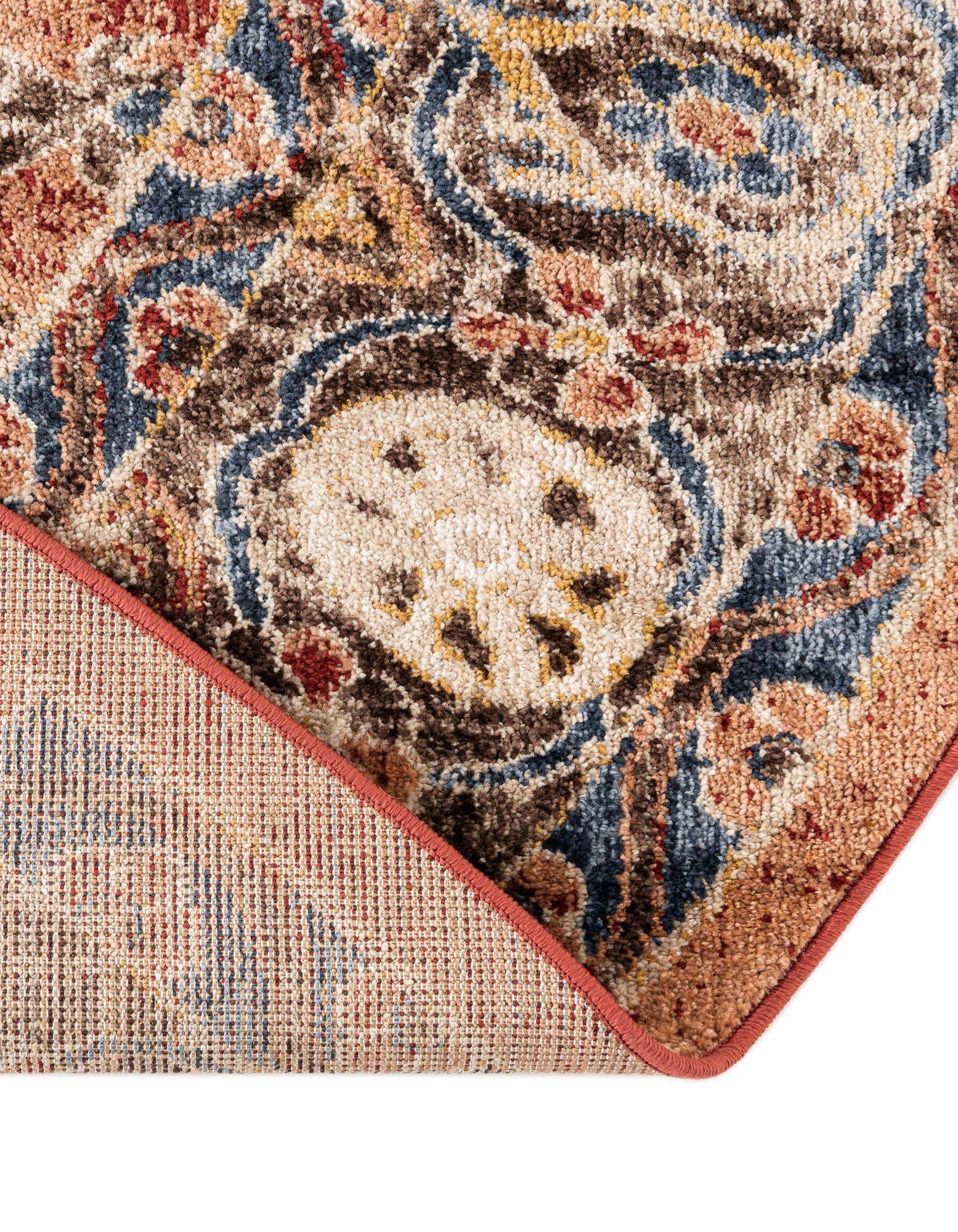 Terracotta 5' 3 x 8' Eden Oval Rug | Rugs.com
