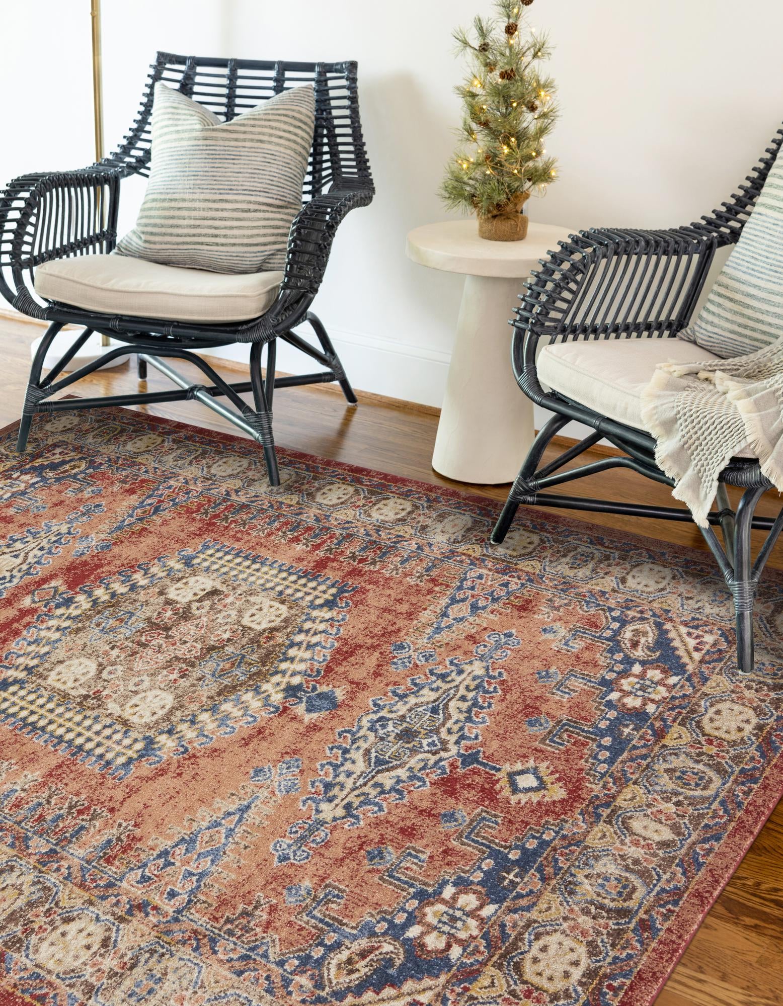 Terracotta 6' x 9' Eden Rug | Rugs.com
