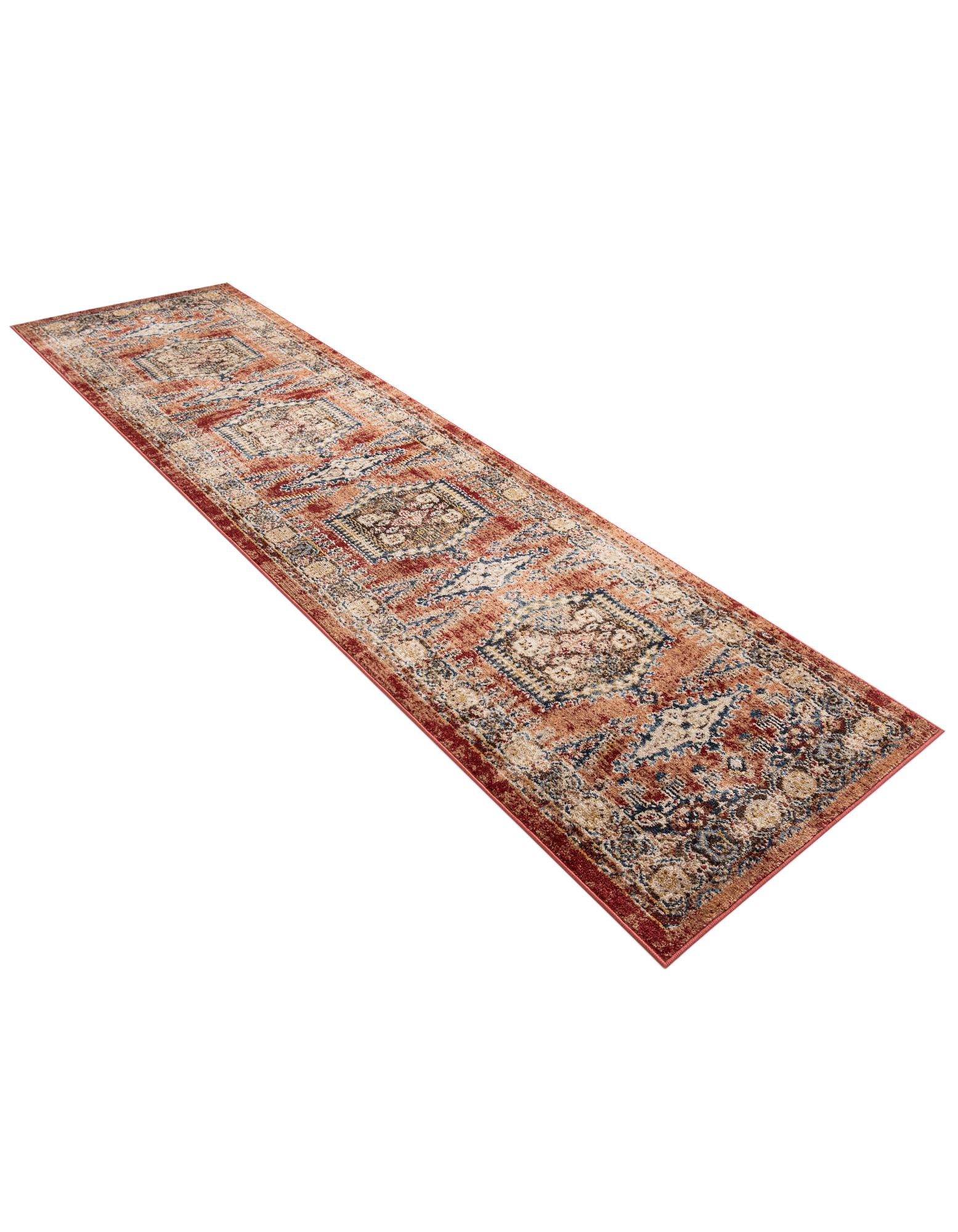 Terracotta 2' 7 x 10' Eden Runner Rug | Rugs.com