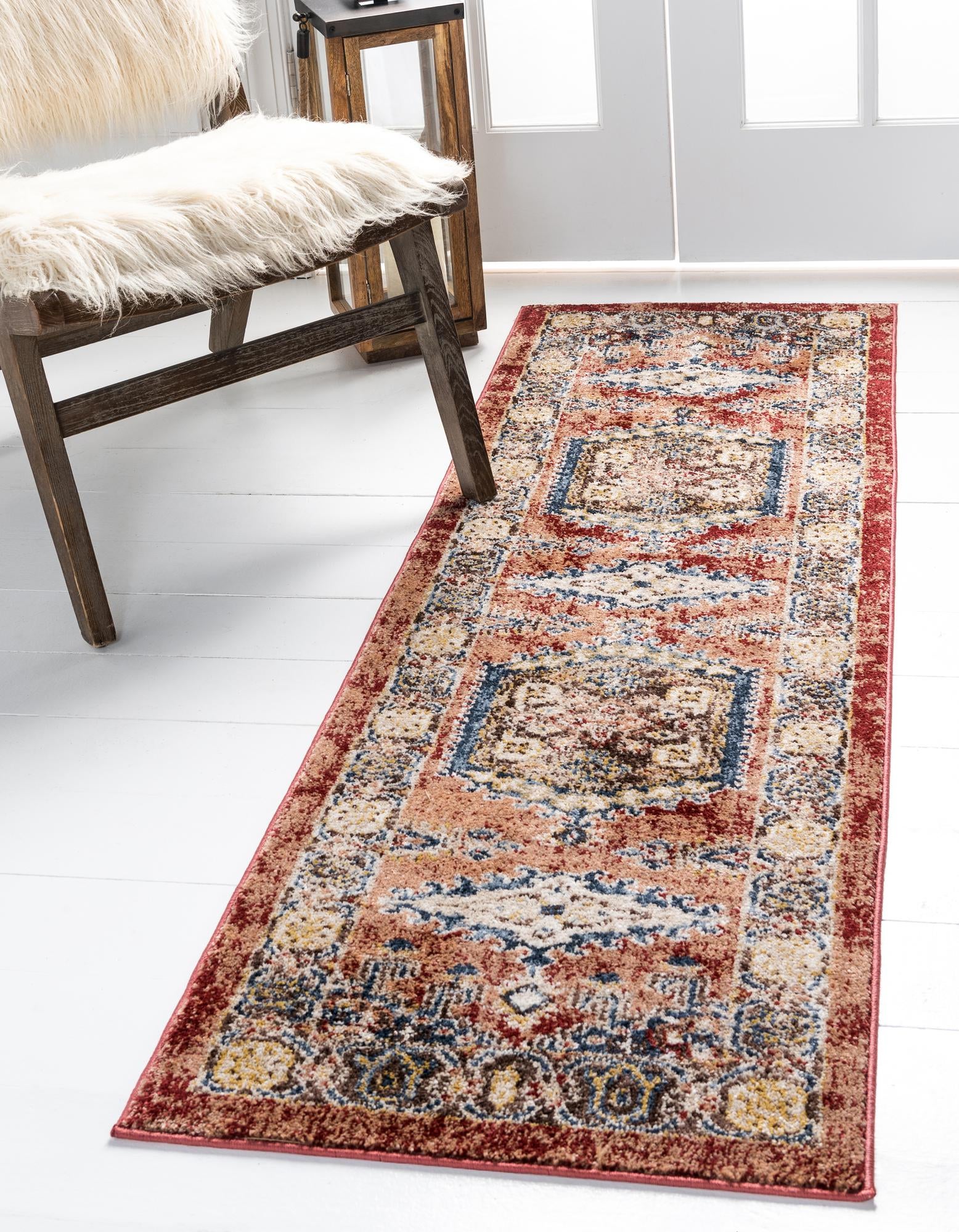 Terracotta 2' x 6' Eden Runner Rug | Rugs.com
