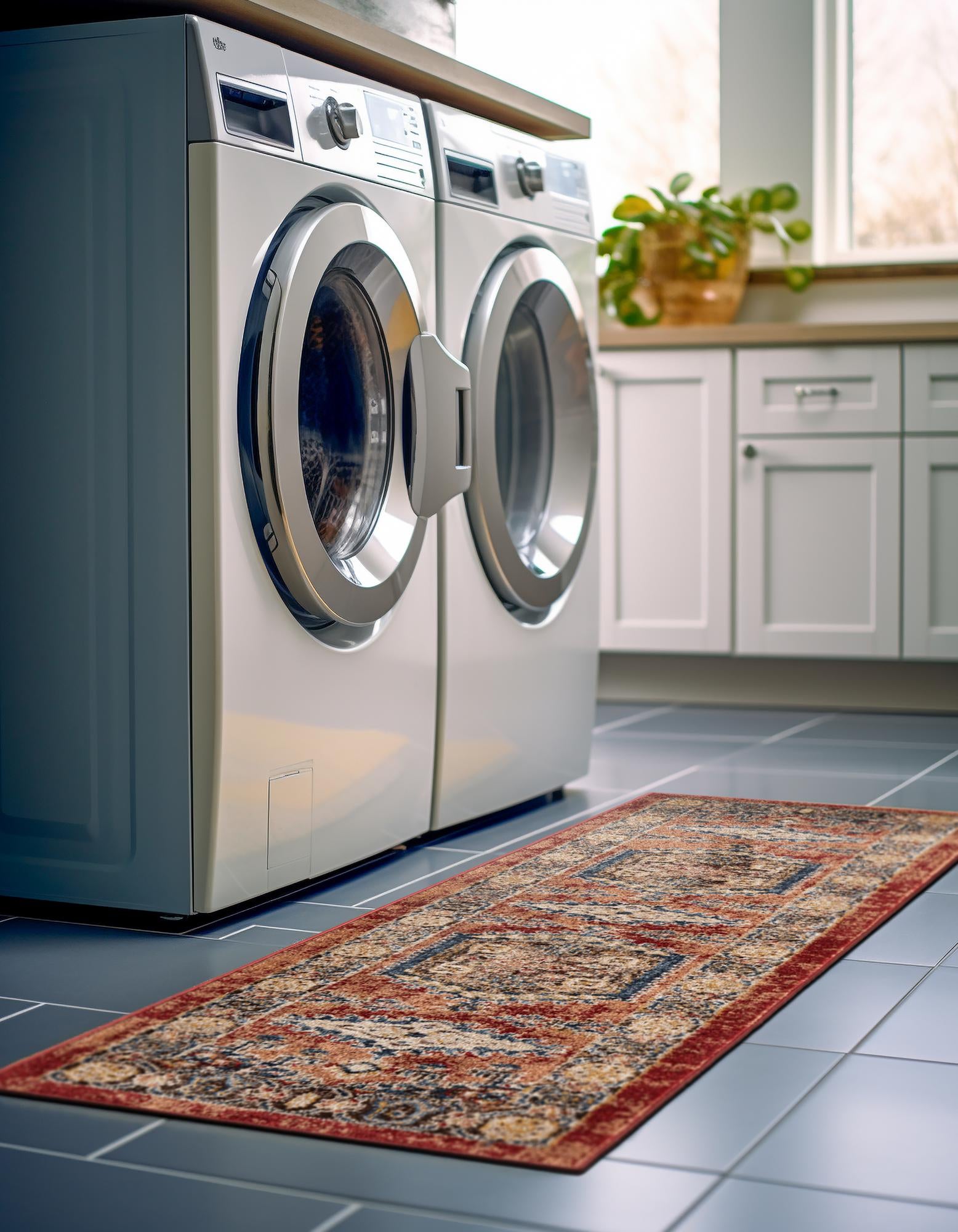 Terracotta 2' x 6' Eden Runner Rug | Rugs.com