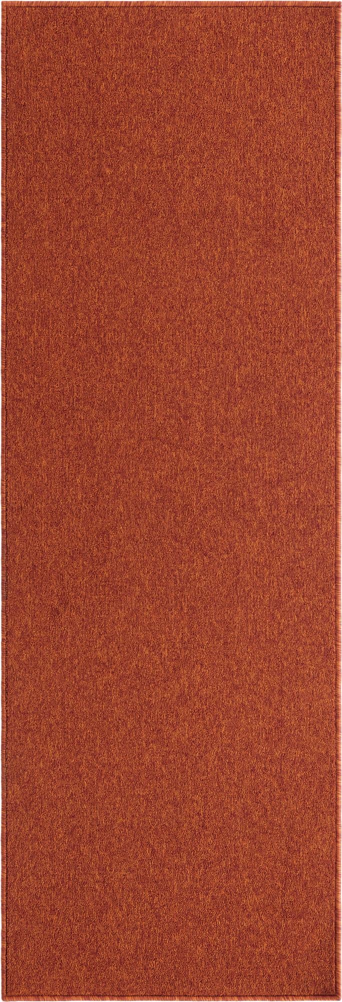 Rust Red 2' x 6' Everyday Solid Runner Rug | Rugs.com