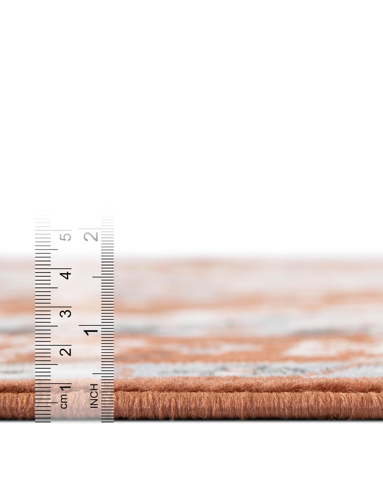 Terracotta 12' x 12' Charlotte Square Rug | Rugs.com