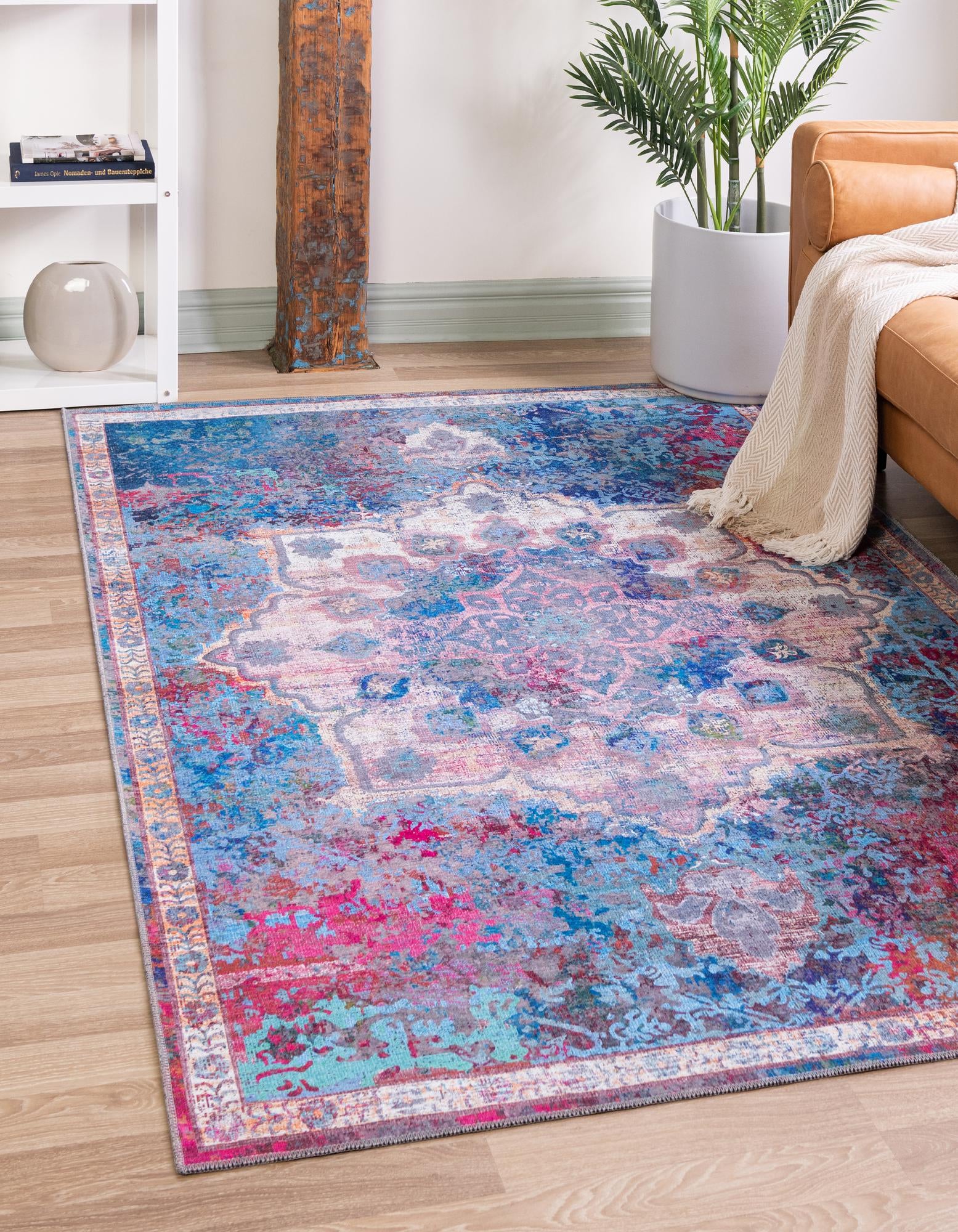 Tie Dye 10' 6 x 13' Washable Francesca Rug | Rugs.com