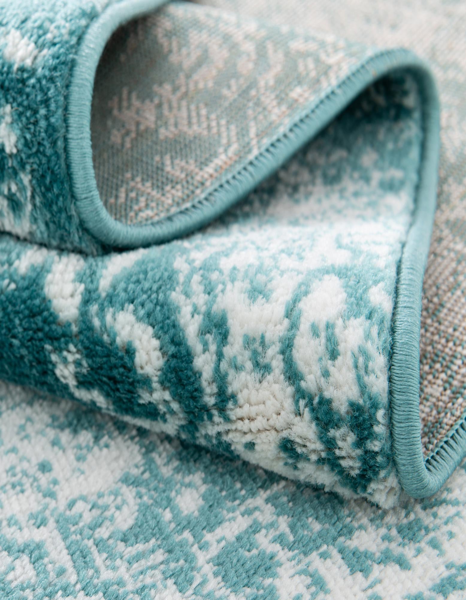 Turquoise 8' x 10' Monte Carlo Rug | Rugs.com