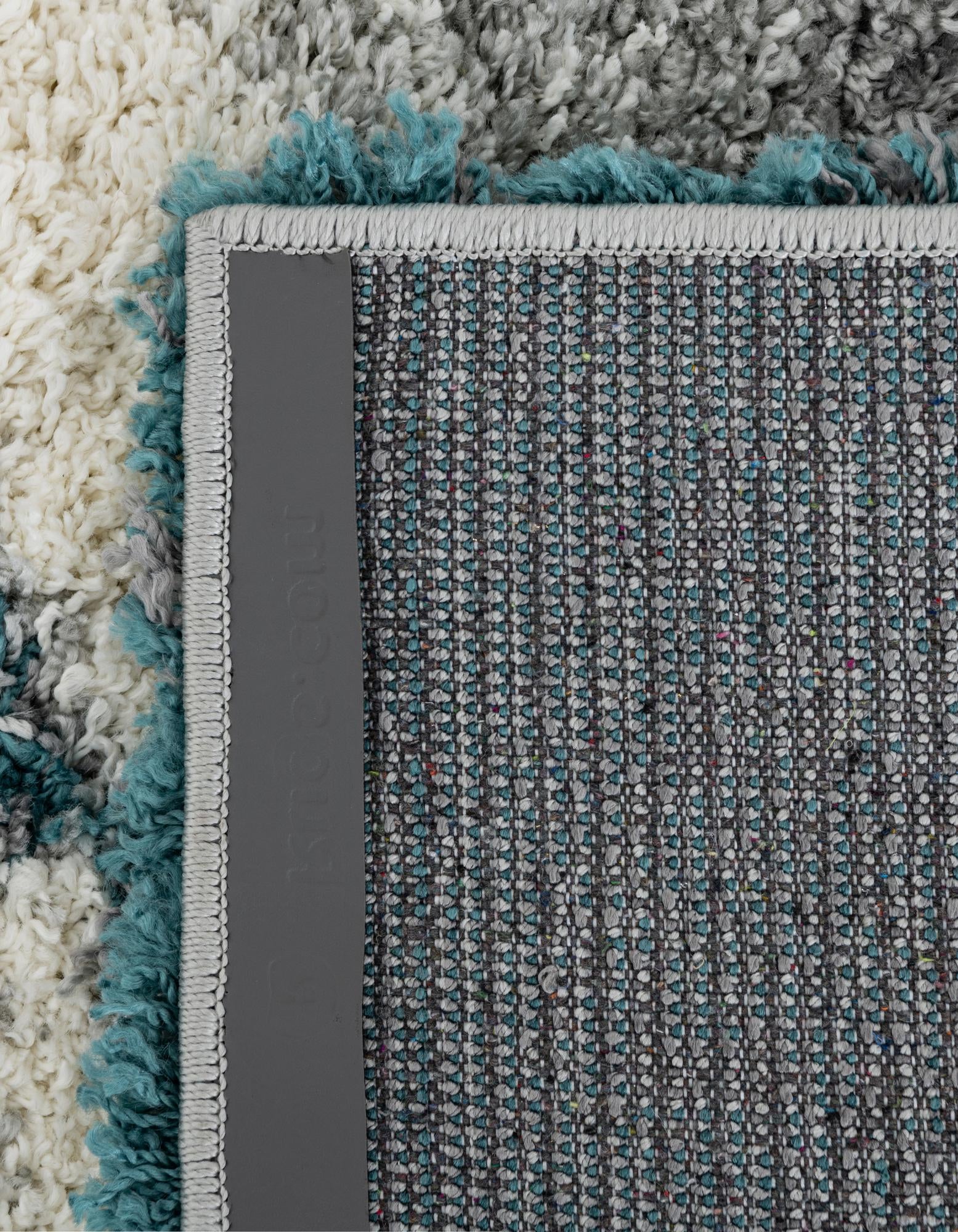 Turquoise 2' 7 x 13' Soft Touch Shag Runner Rug | Rugs.com