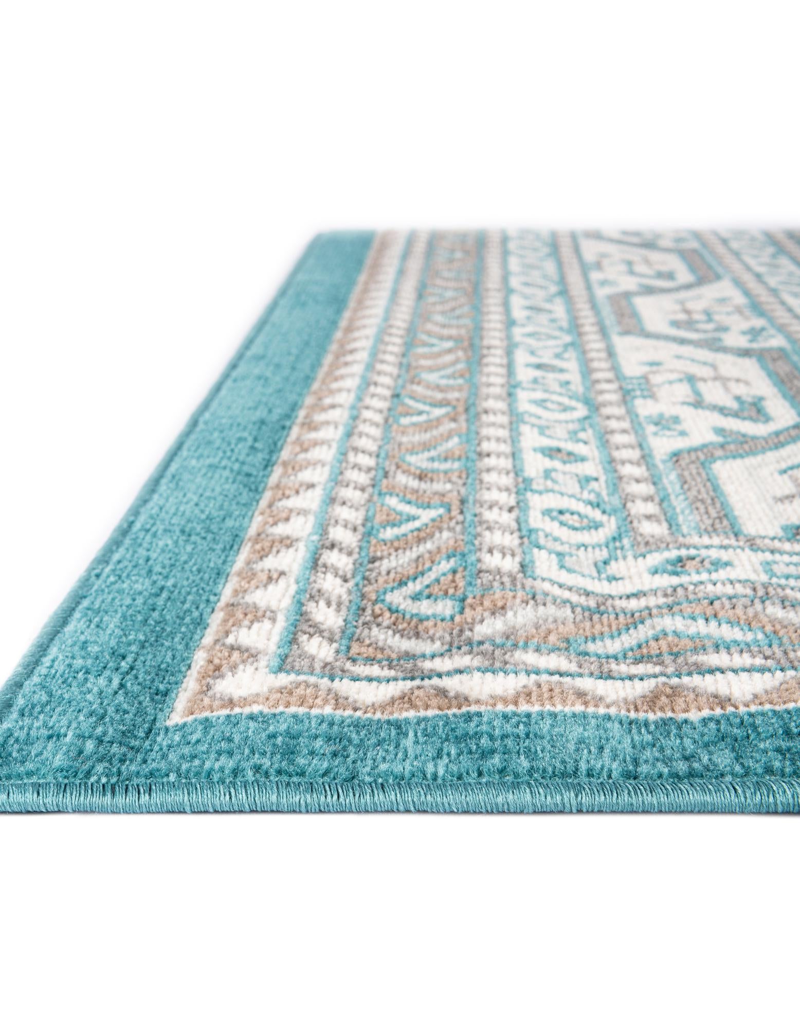 Turquoise 2' 9 x 9' 10 SoHo Runner Rug | Rugs.com