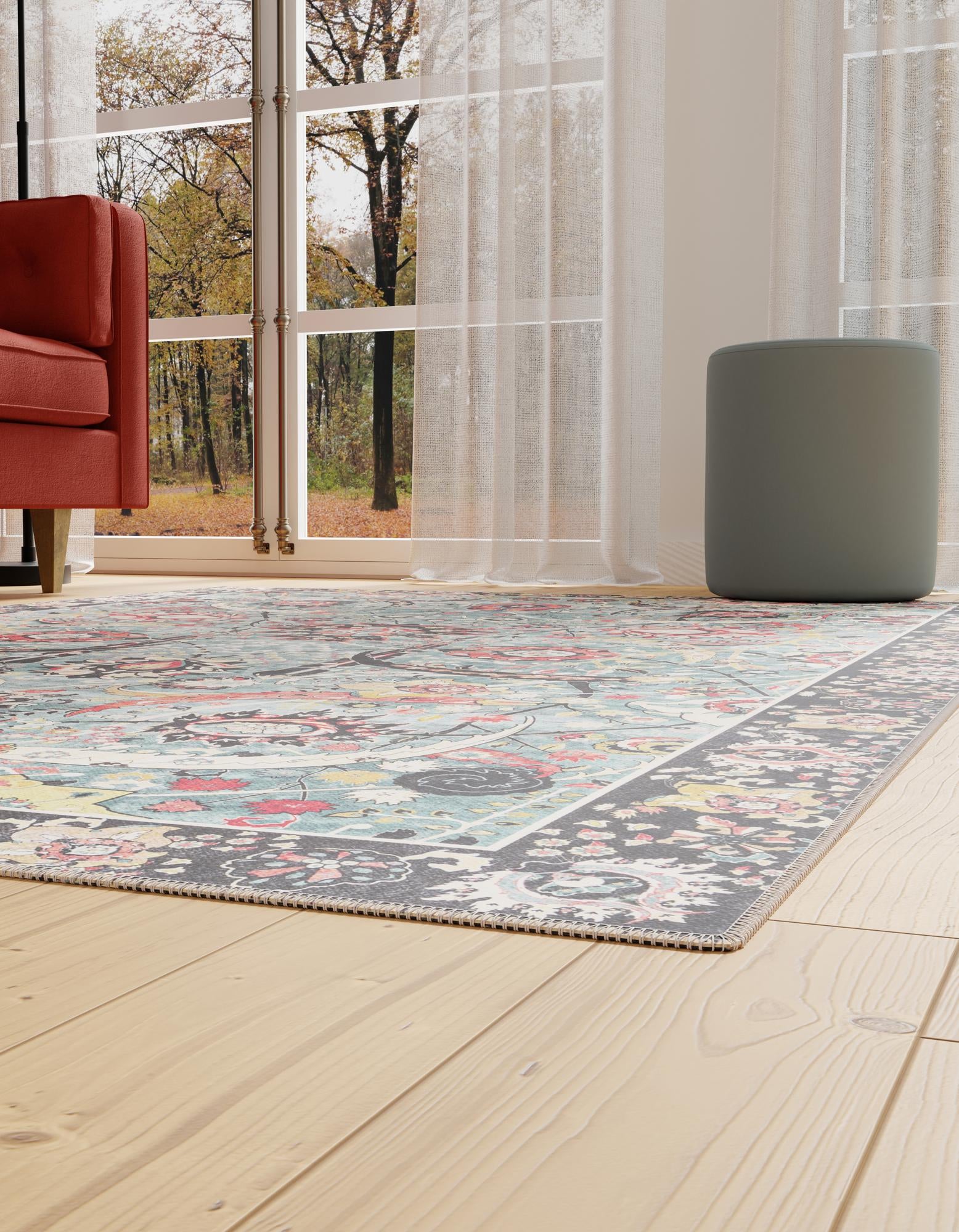 Vintage Green 4' 1 x 6' 1 Timeless Rug | Rugs.com