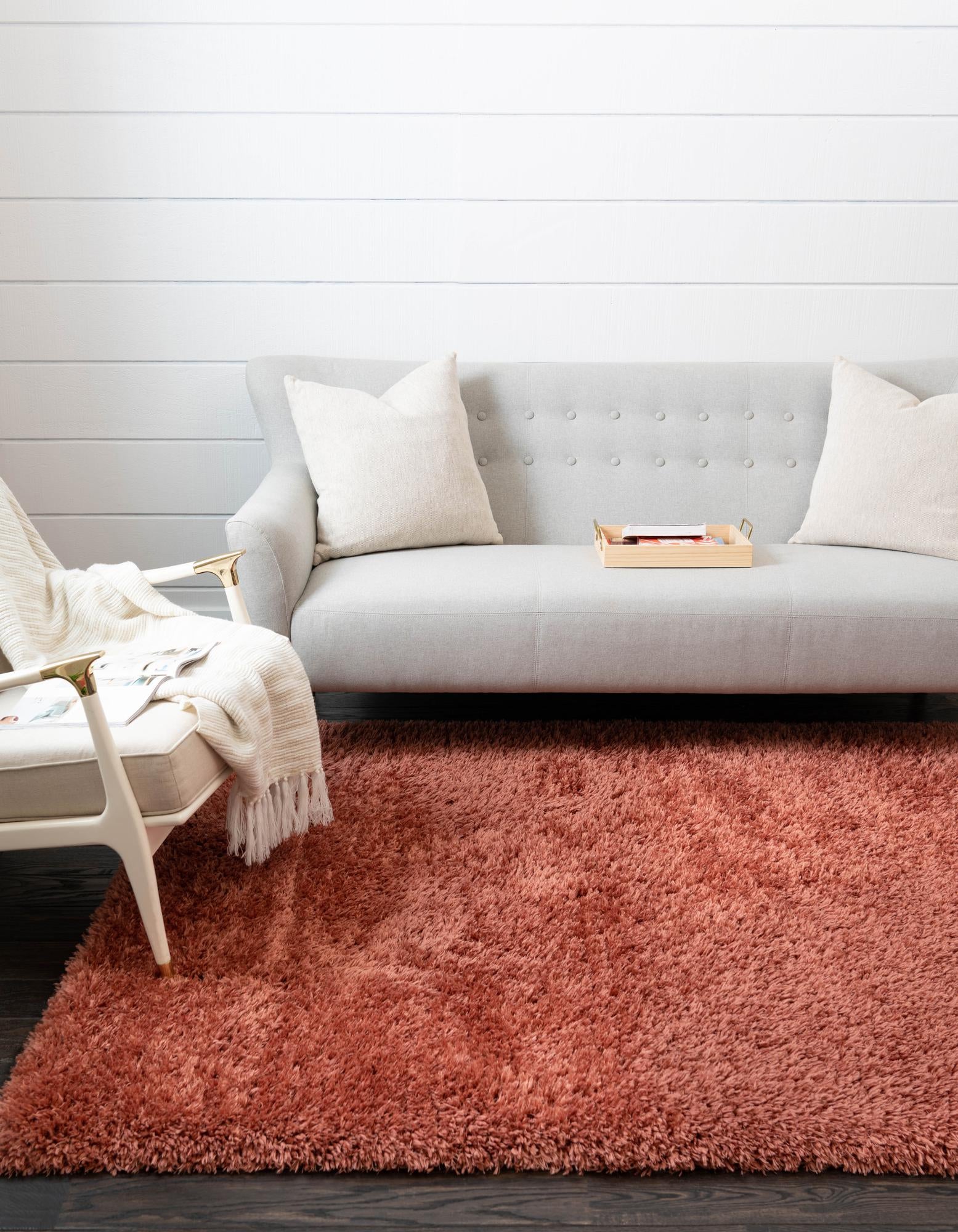 Vintage Rose 8' x 10' Infinity Shag Rug | Rugs.com