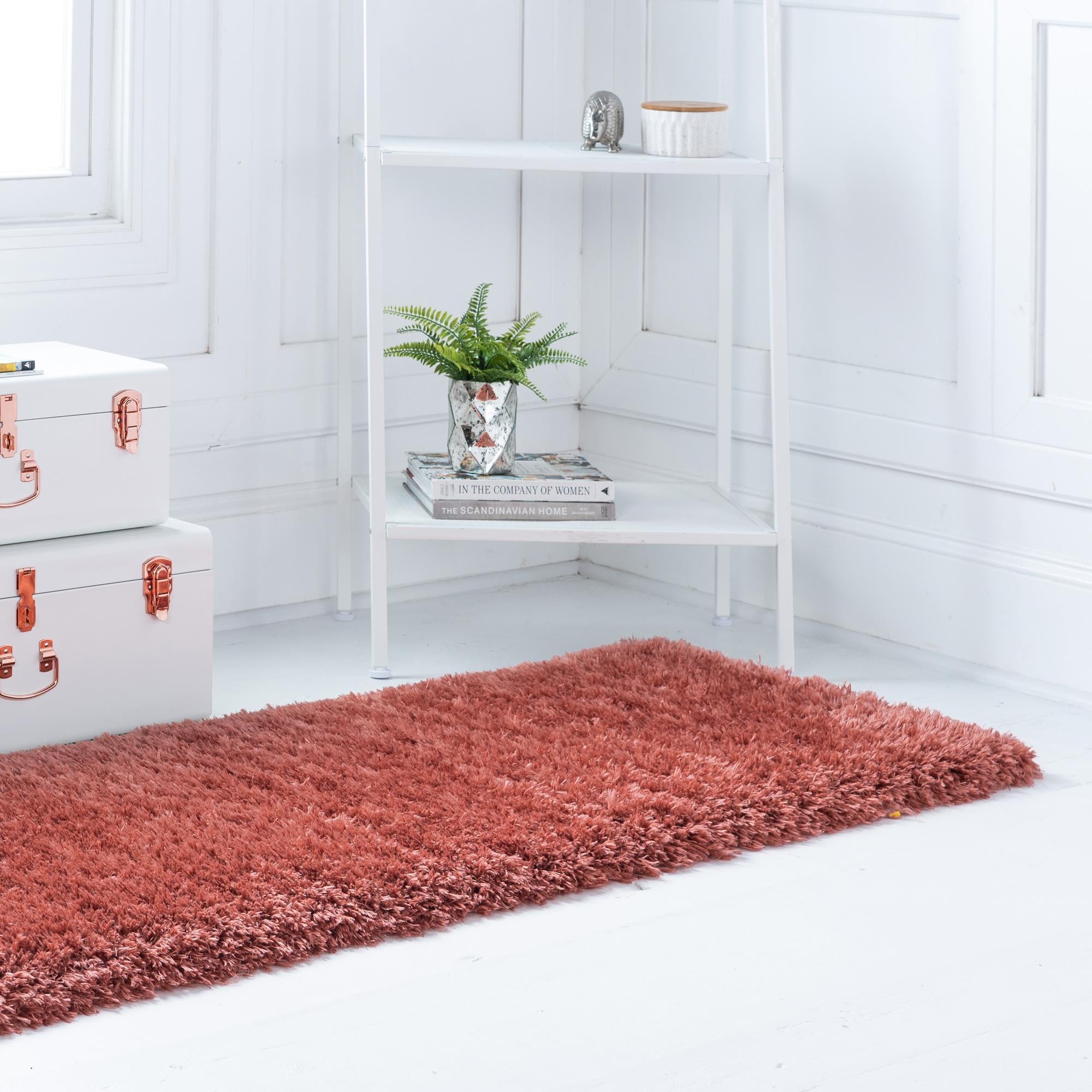 Vintage Rose 2' 7 x 13' Infinity Shag Runner Rug | Rugs.com