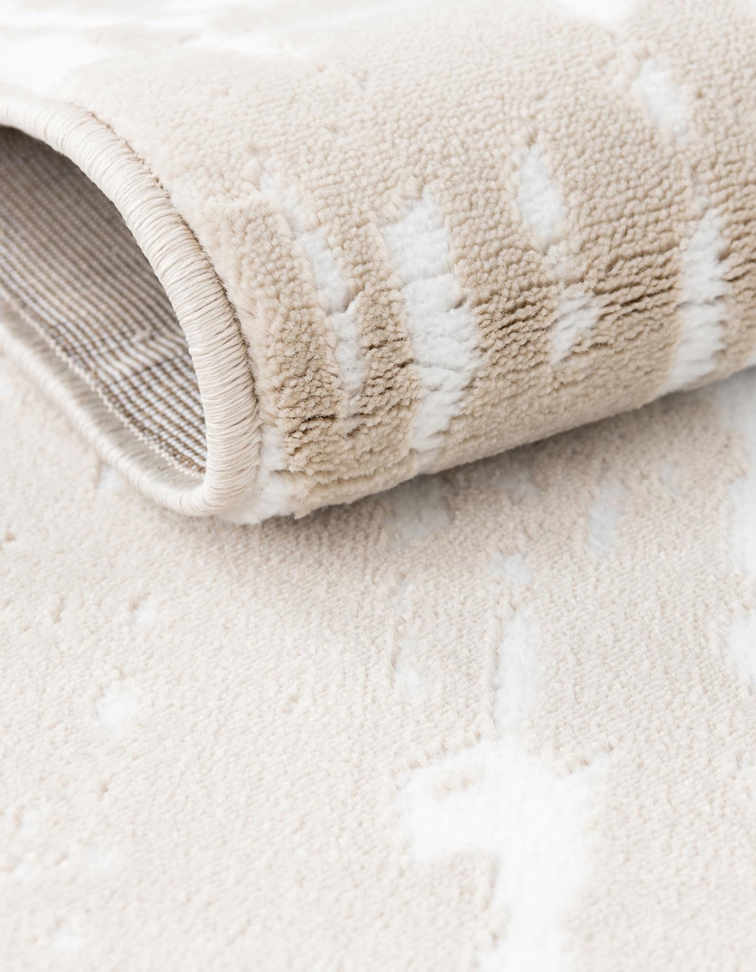 White Bone 4' x 4' Hermitage Round Rug | Rugs.com