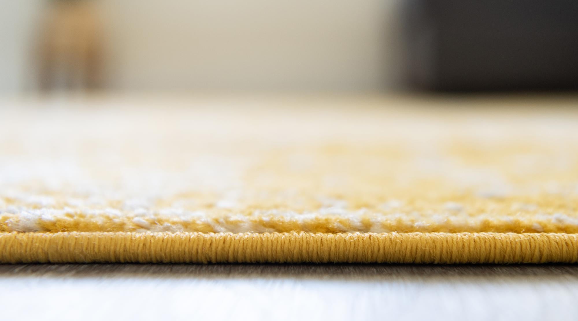 Yellow 7' 10 x 7' 10 Arlington Octagon Rug | Rugs.com