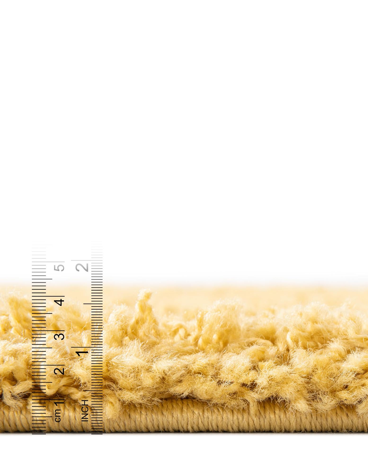 Yellow 5' x 8' Everyday Shag Oval Rug | Rugs.com