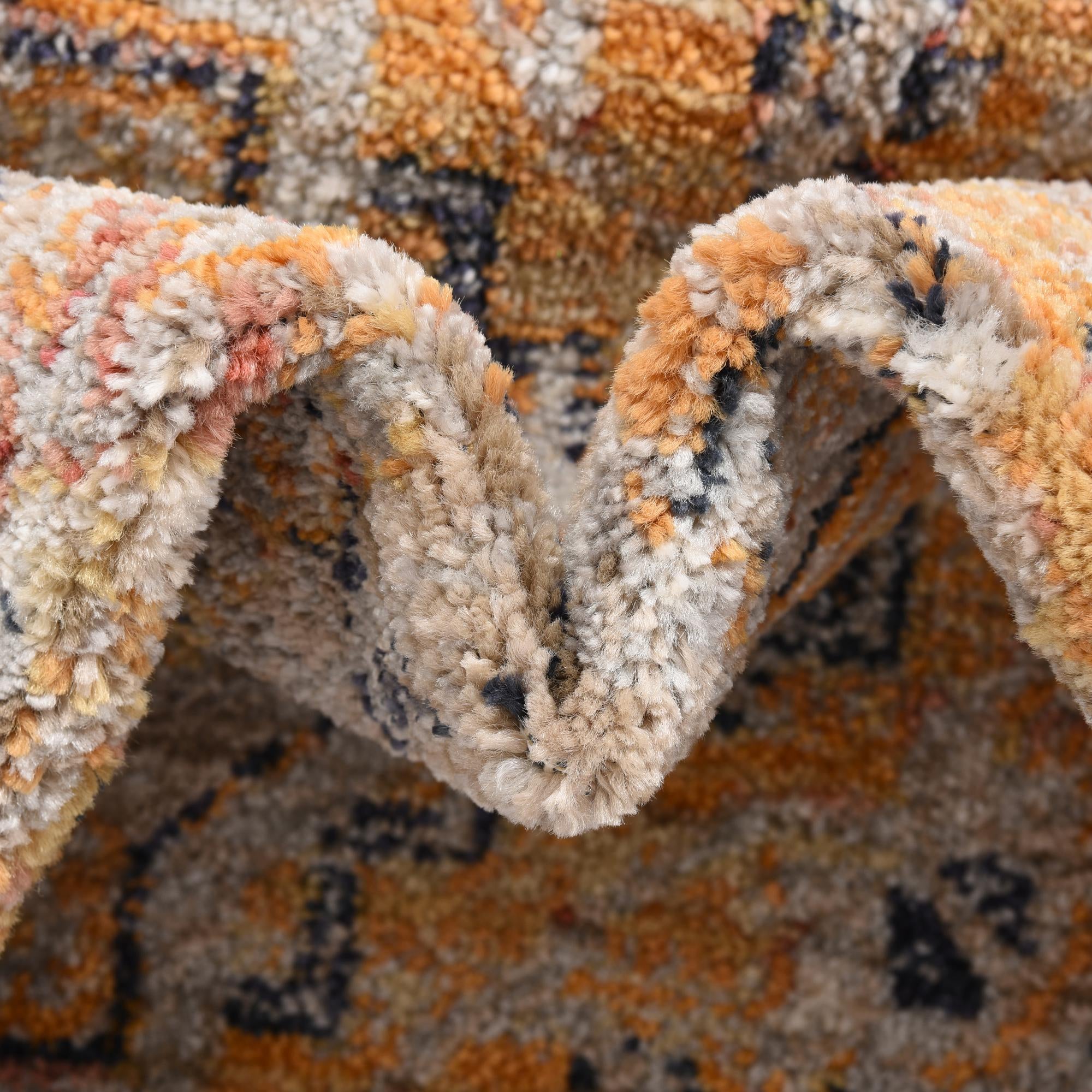 Yellow 7' 10 x 10' 2 Lola Oval Rug | Rugs.com