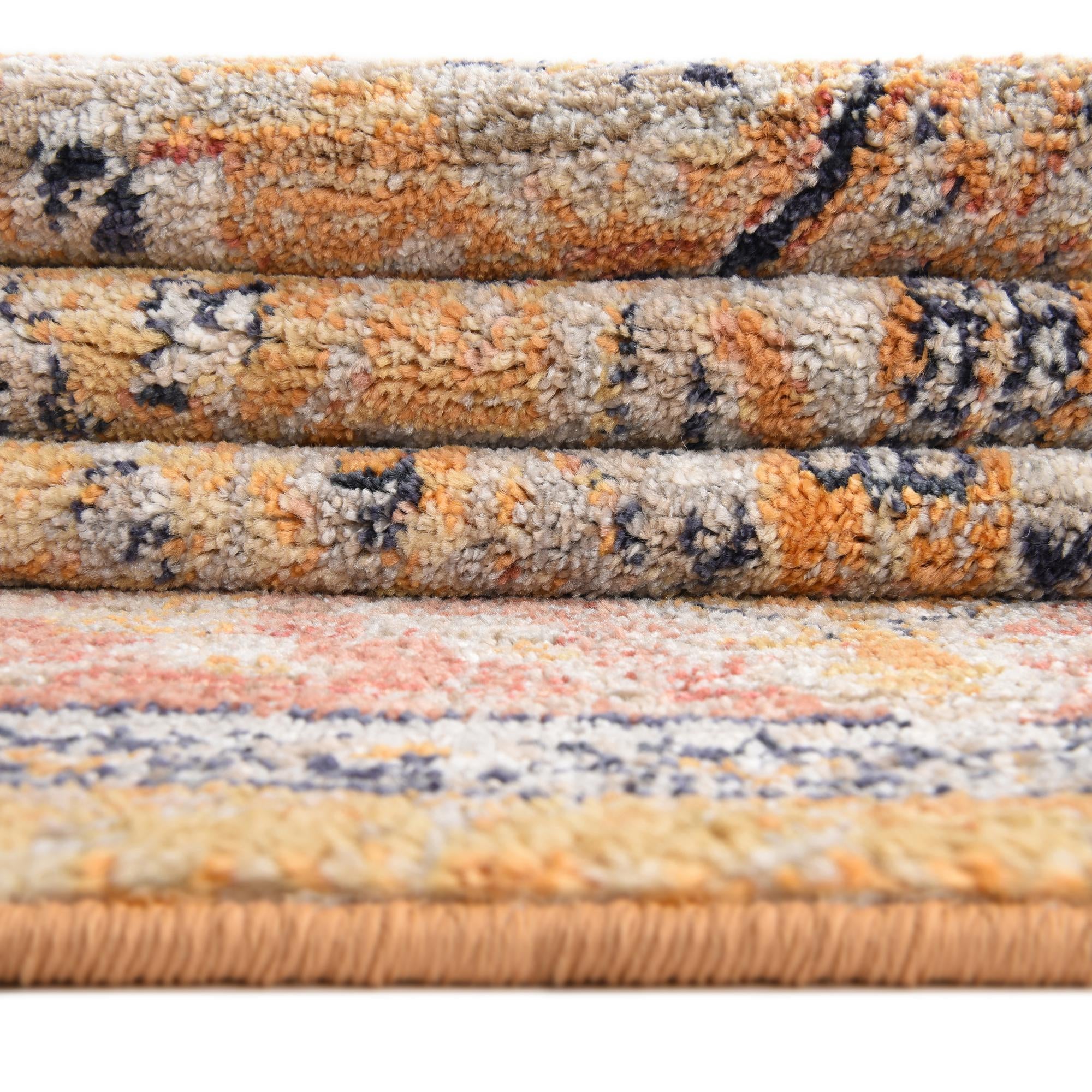 Yellow 7' 10 x 10' 2 Lola Oval Rug | Rugs.com