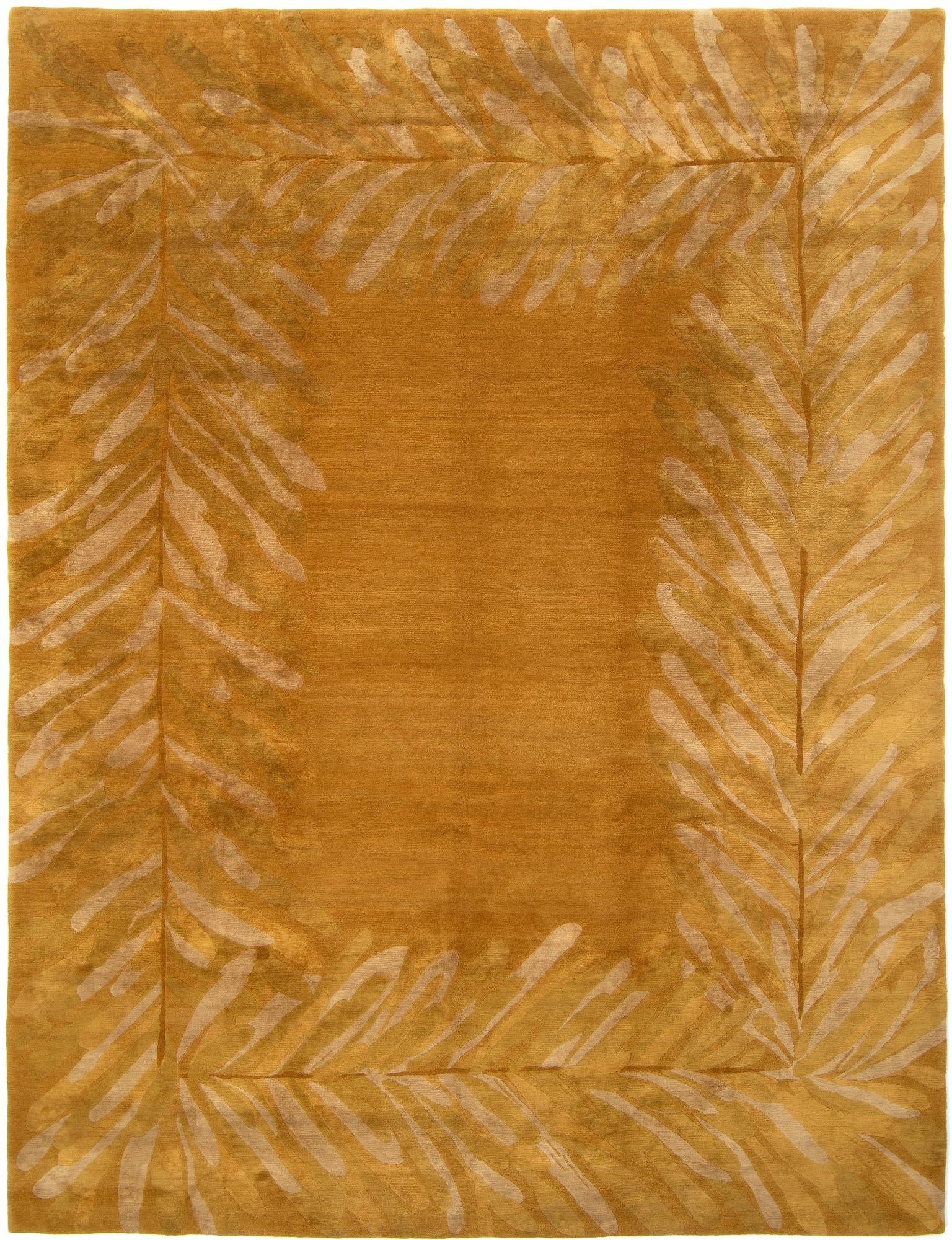 Yellow 9' 1 x 11' 10 Odegard Rug | Rugs.com