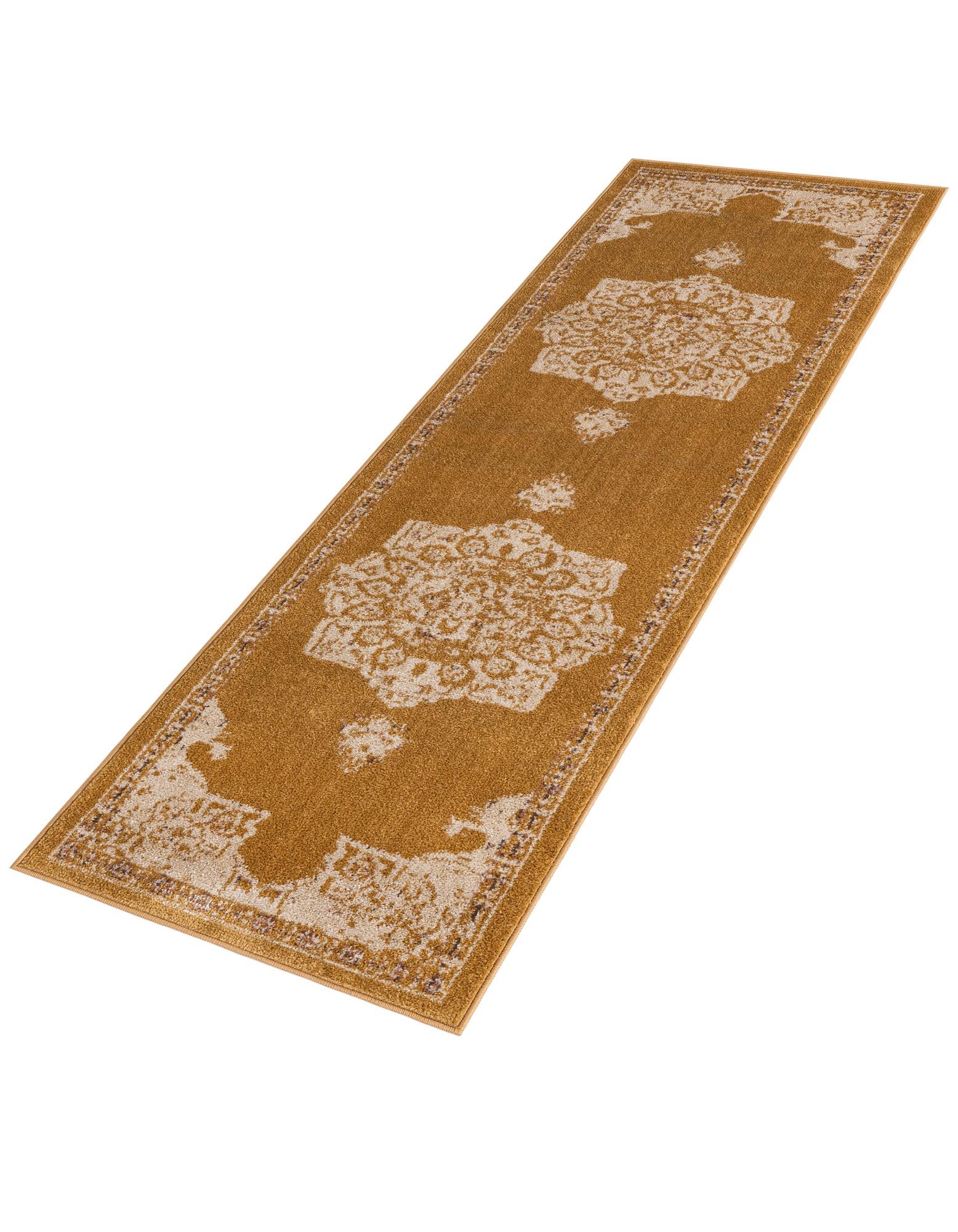Yellow 2' x 6' Eden Runner Rug | Rugs.com