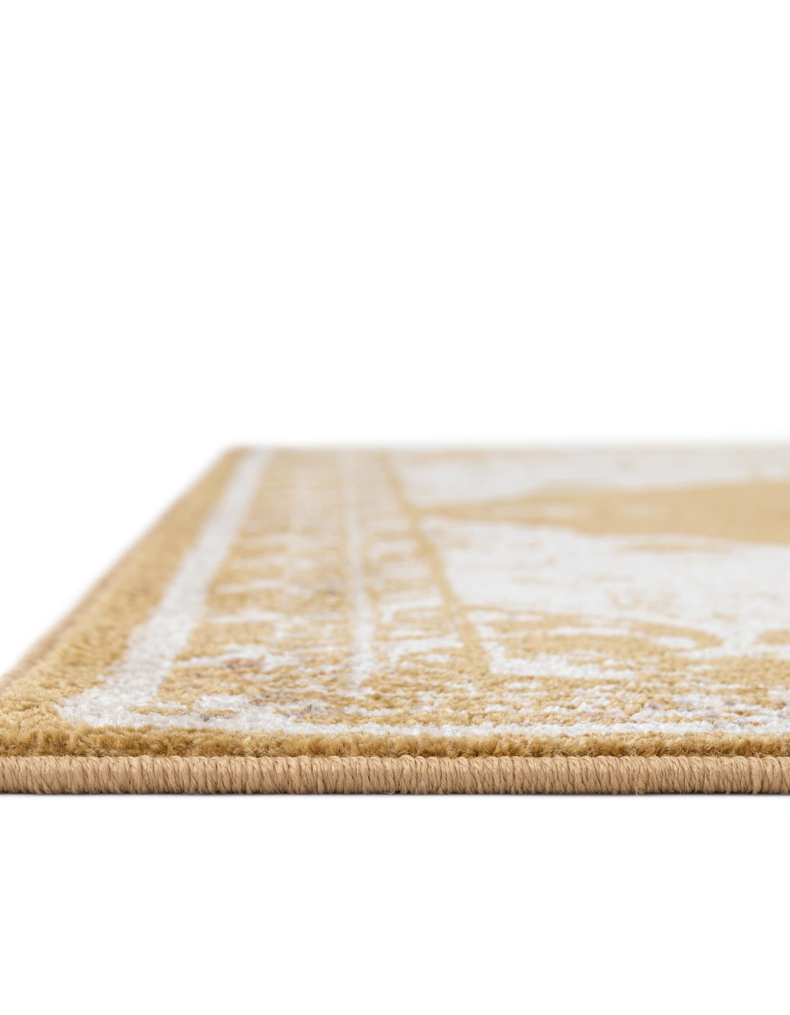 Yellow 2' x 6' Eden Runner Rug | Rugs.com