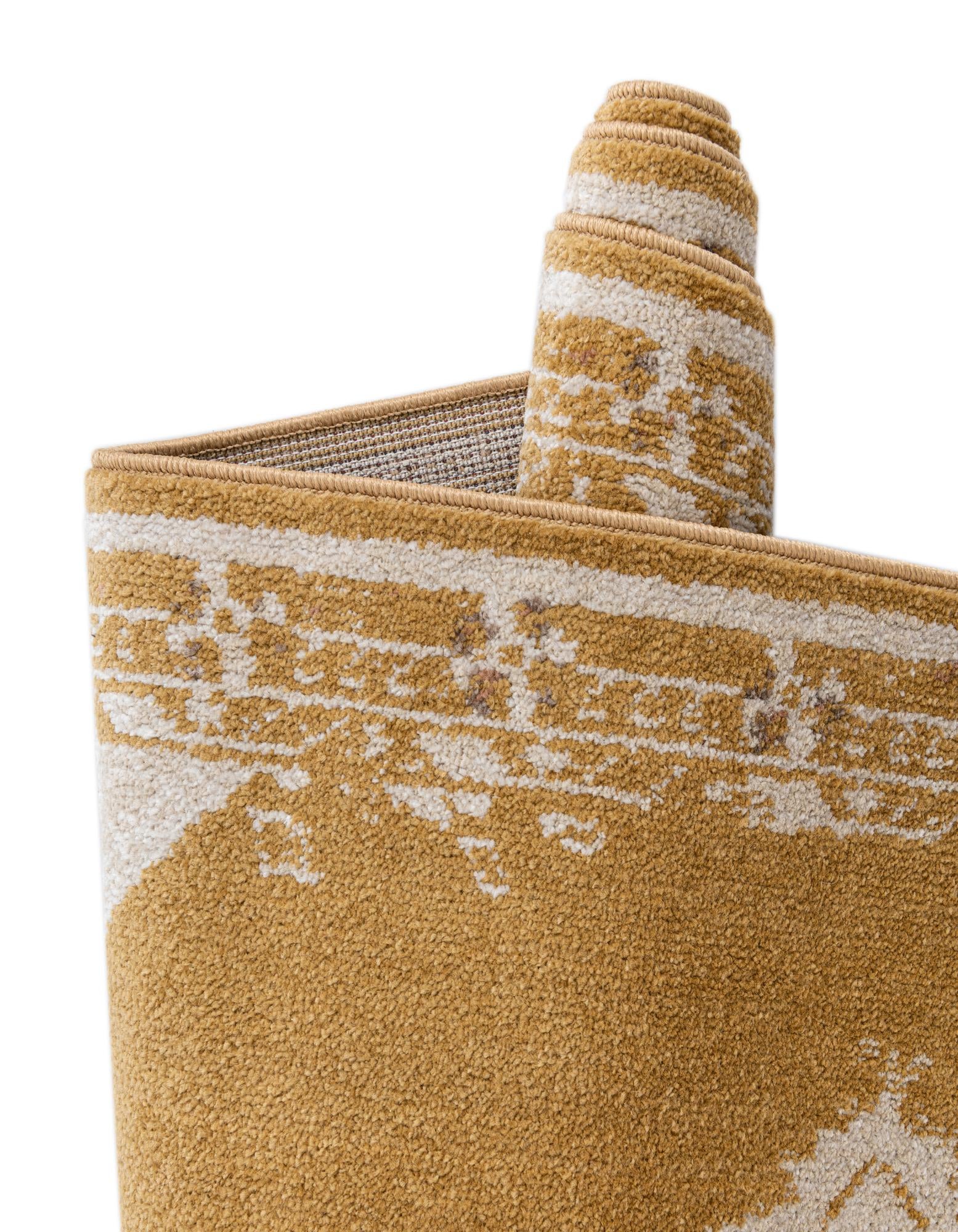 Yellow 2' x 6' Eden Runner Rug | Rugs.com