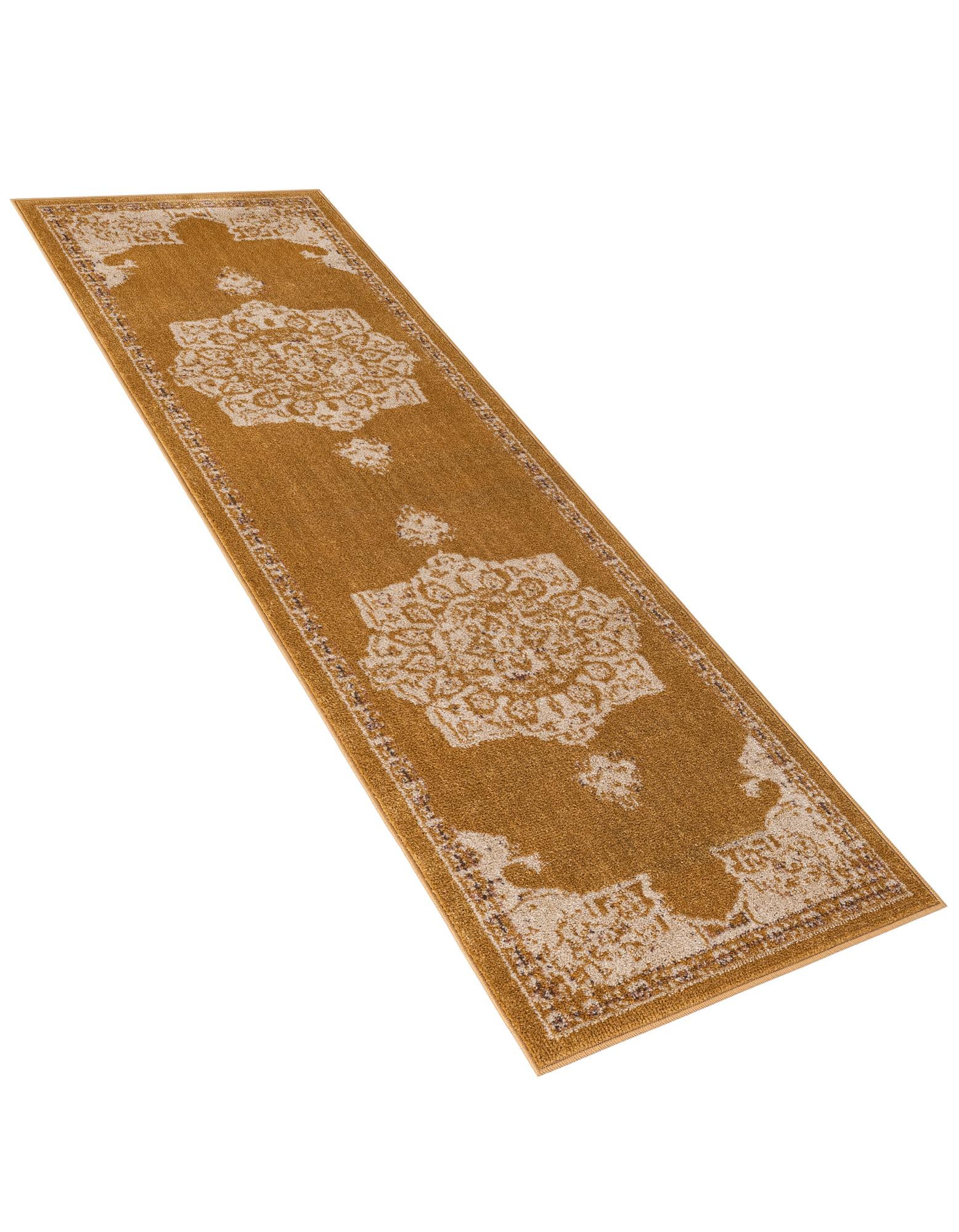 Yellow 2' x 6' Eden Runner Rug | Rugs.com